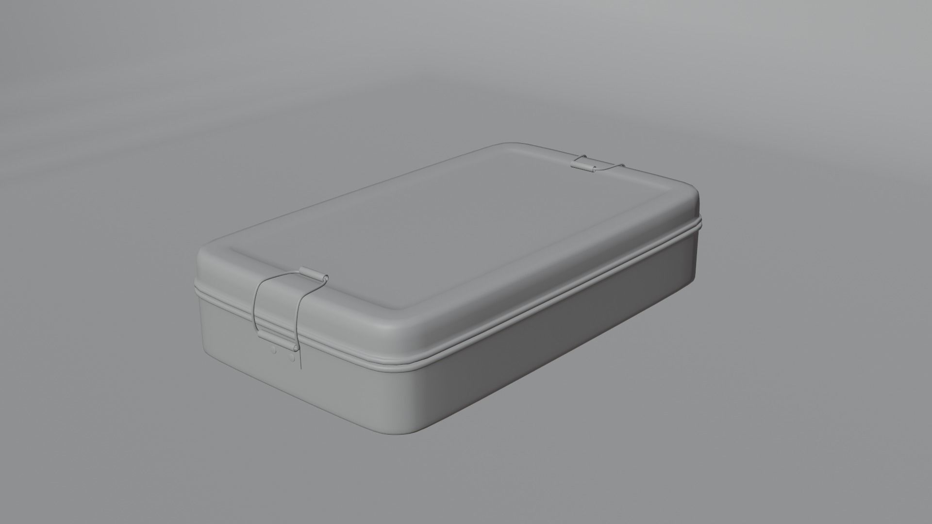 3D model Stainless Steel Tiffin Box 3d Model VR / AR / low-poly | CGTrader