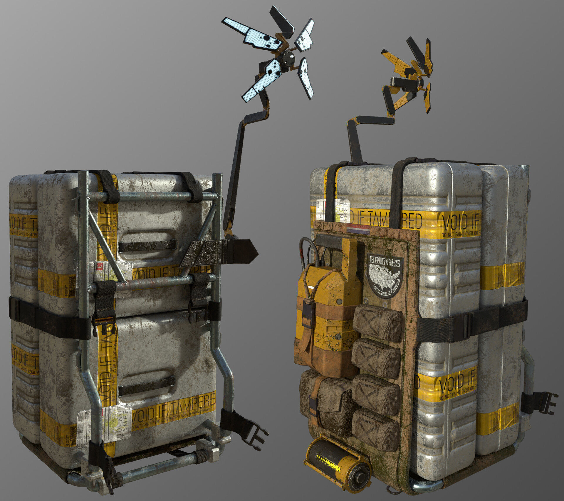 3D model Death Stranding Backpack VR / AR / low-poly | CGTrader