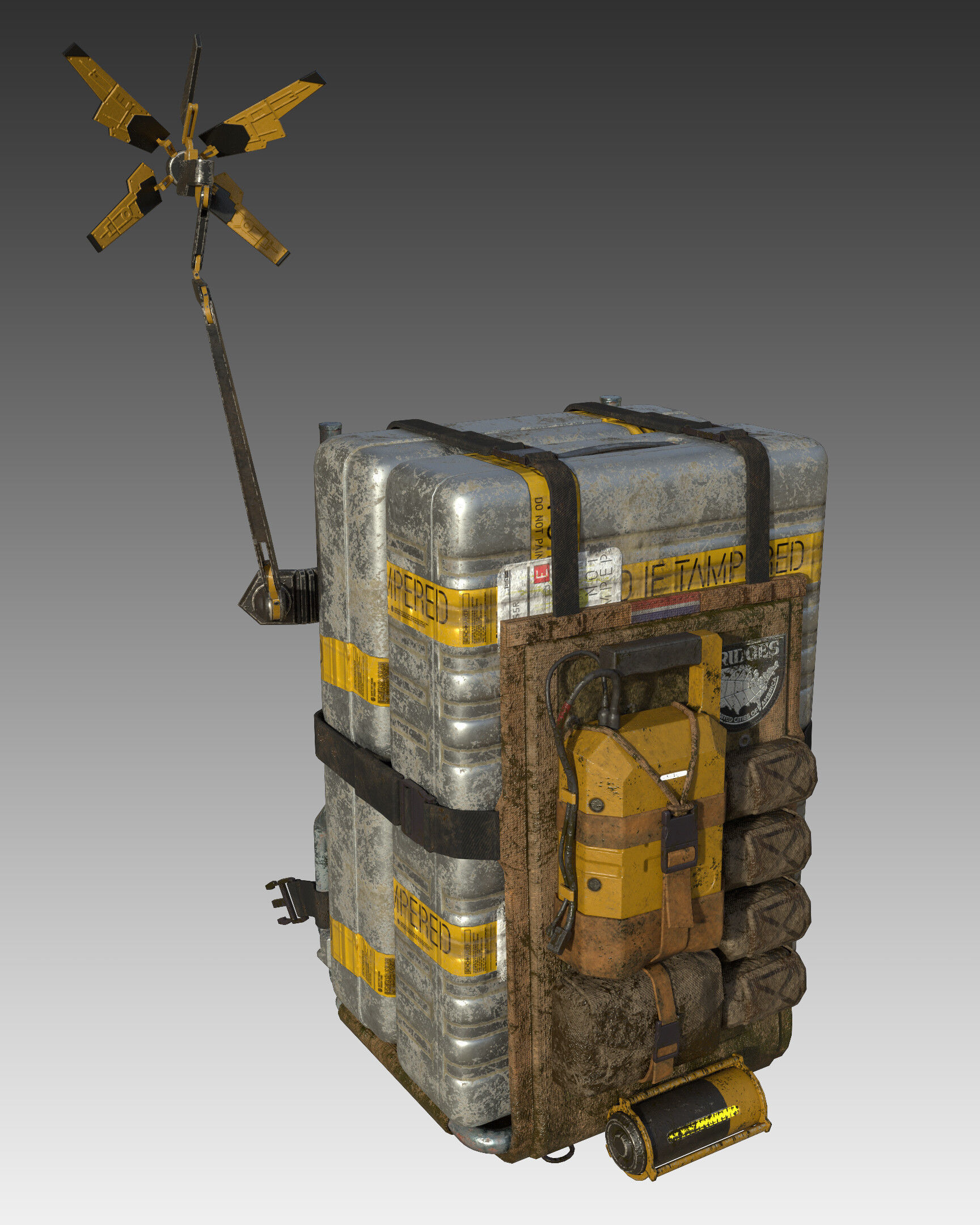 3D model Death Stranding Backpack VR / AR / low-poly | CGTrader