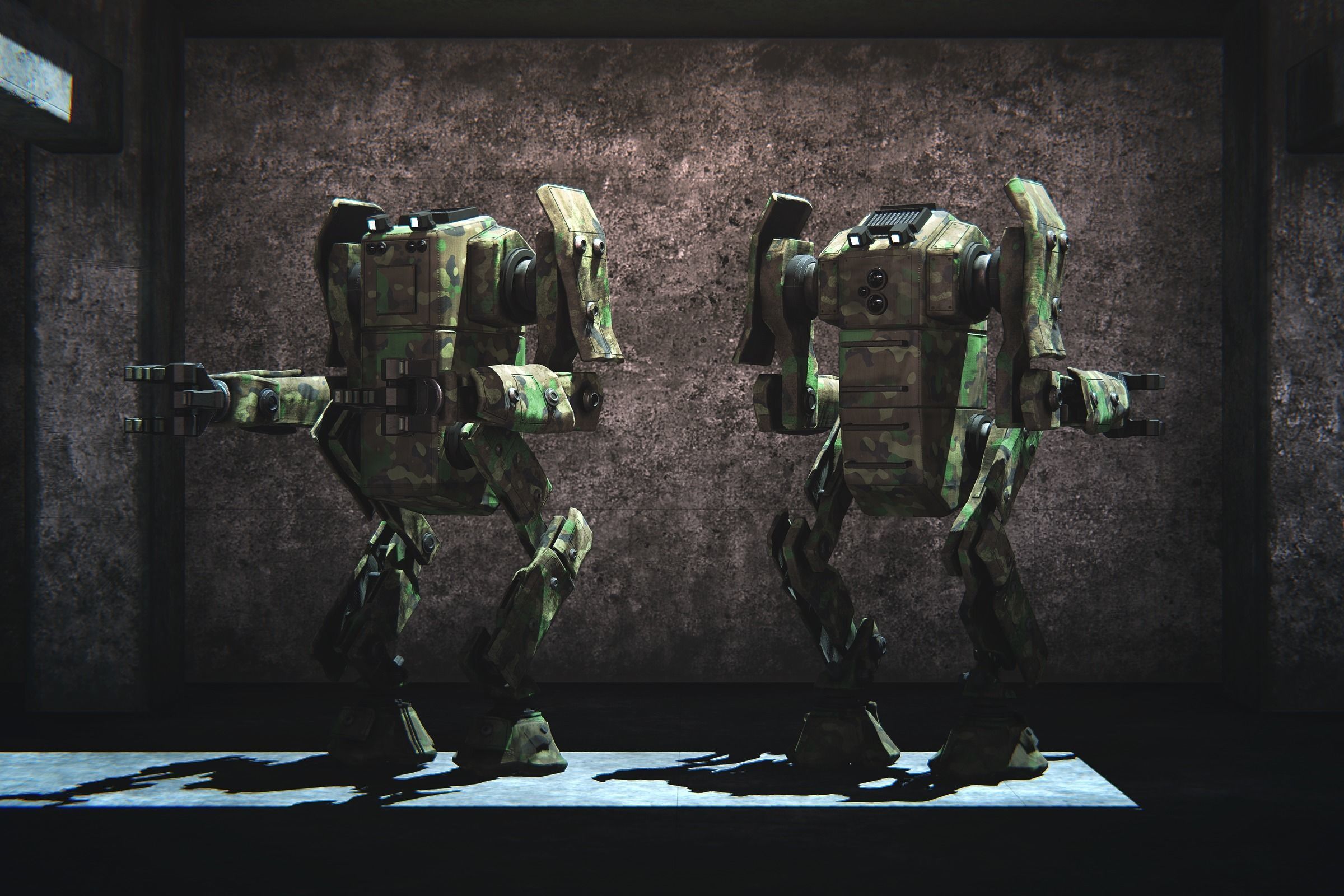 3D model Peacekeeper Robot VR / AR / low-poly | CGTrader