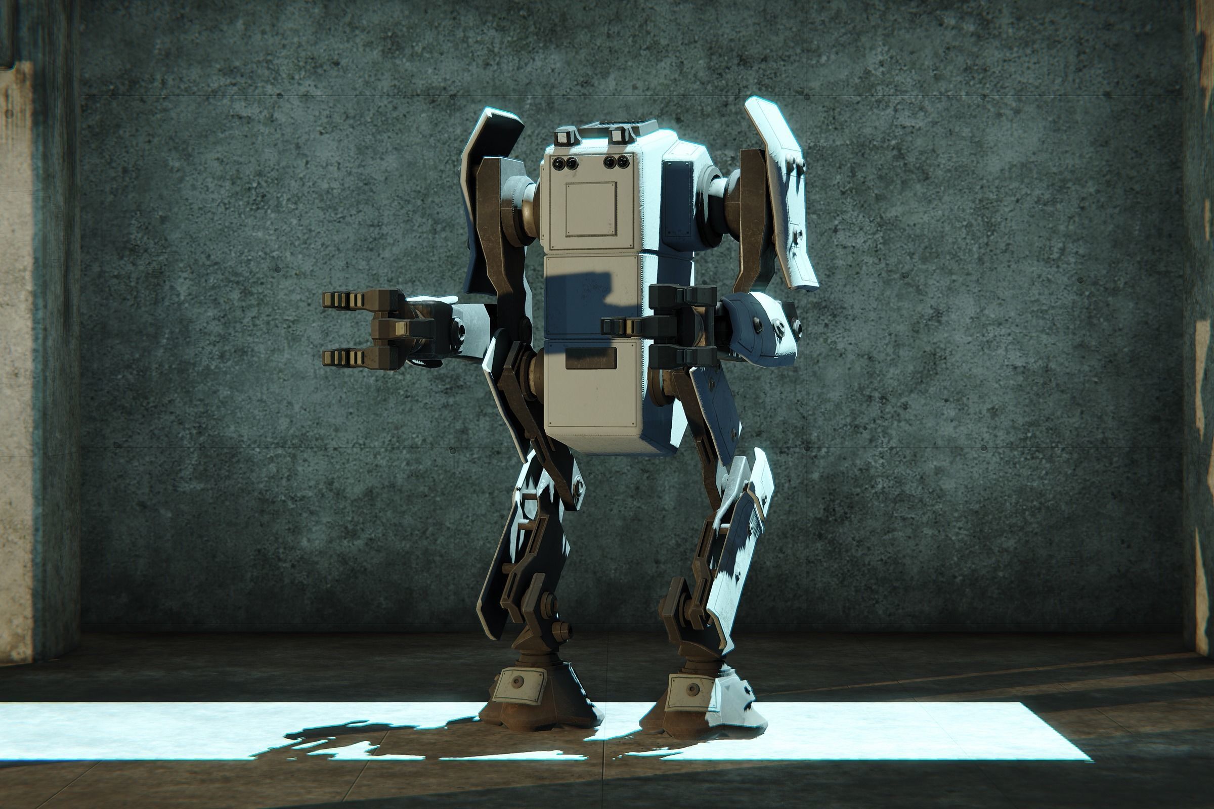 3D model Peacekeeper Robot VR / AR / low-poly | CGTrader