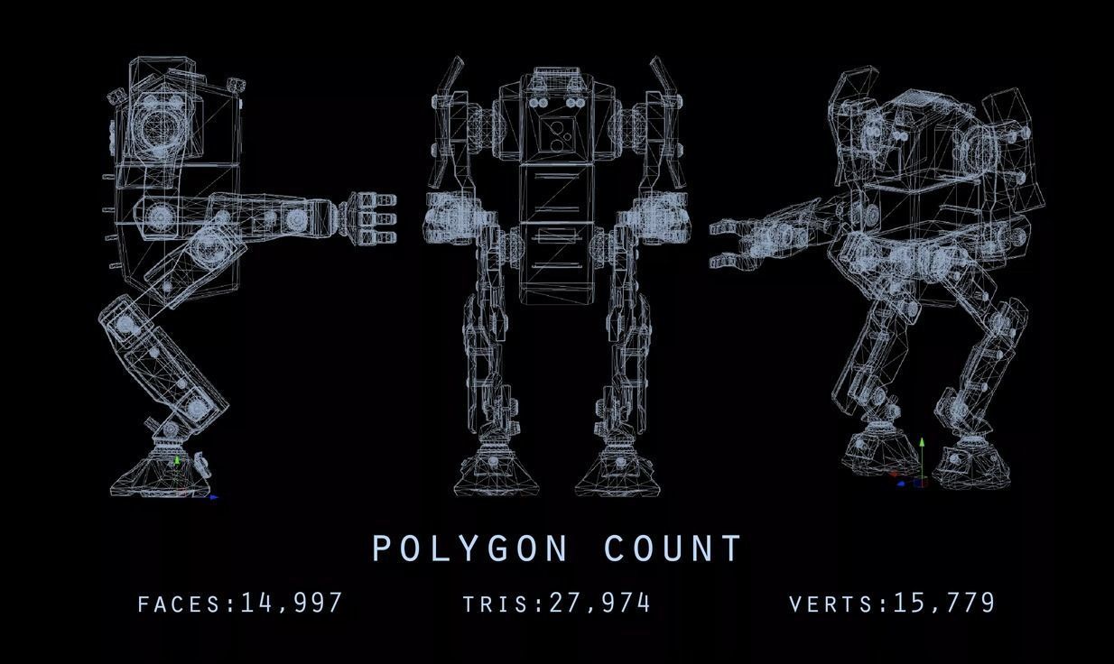 3D model Peacekeeper Robot VR / AR / low-poly | CGTrader