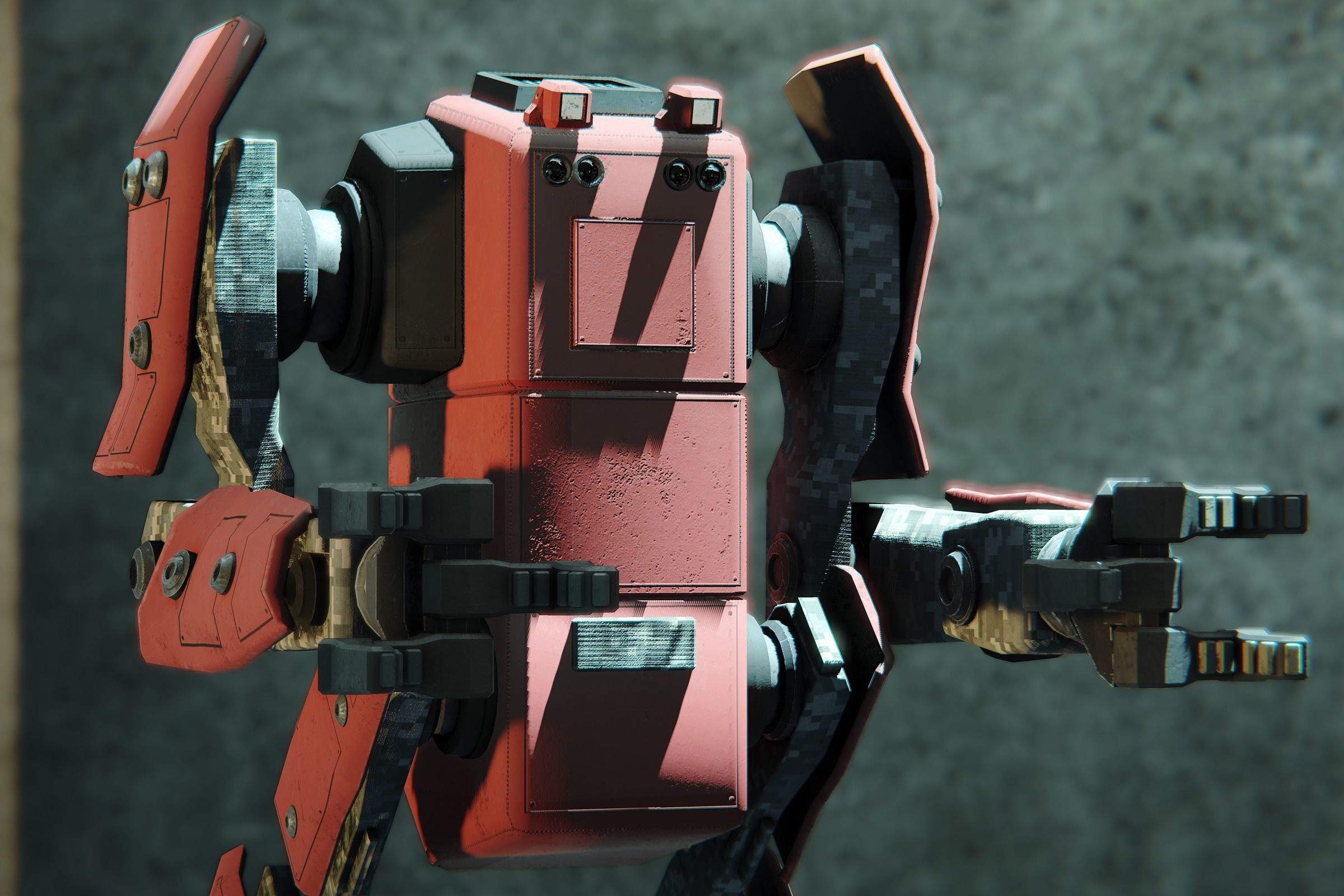 3D model Peacekeeper Robot VR / AR / low-poly | CGTrader