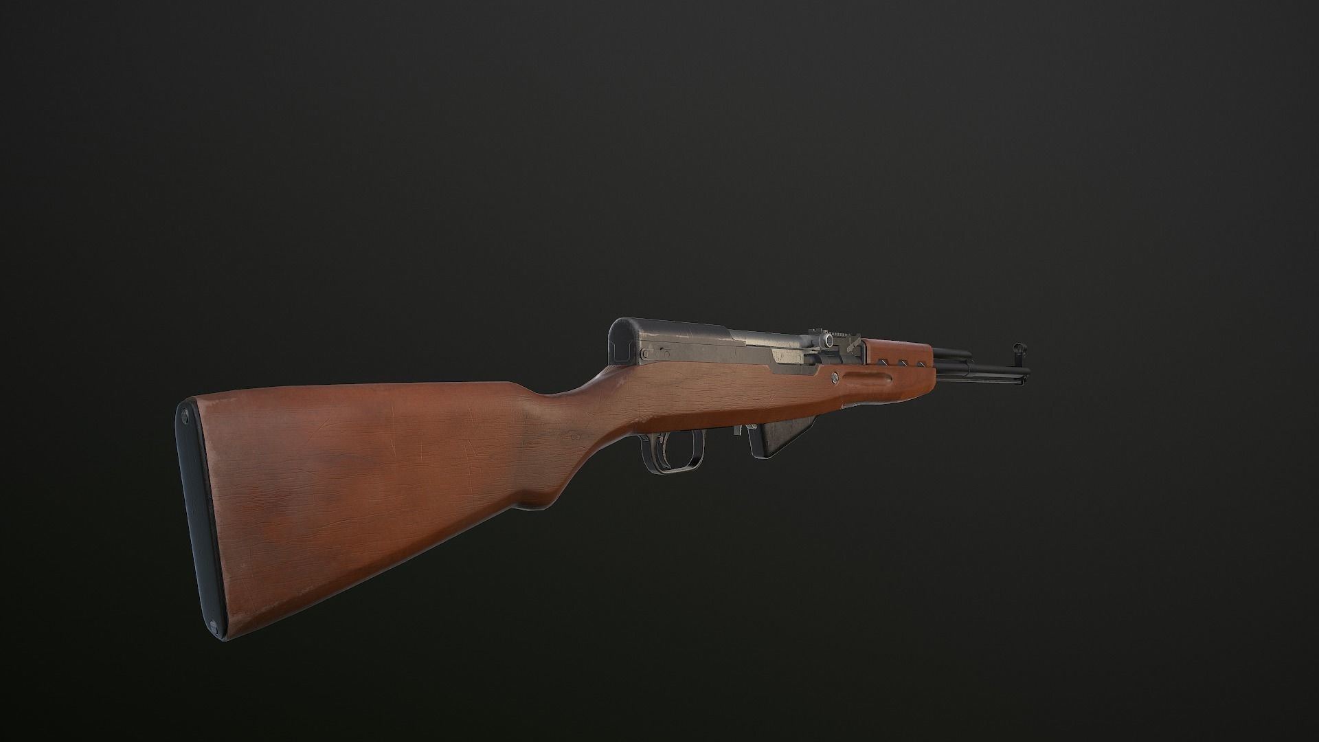 3D model SKS Rifle VR / AR / low-poly | CGTrader