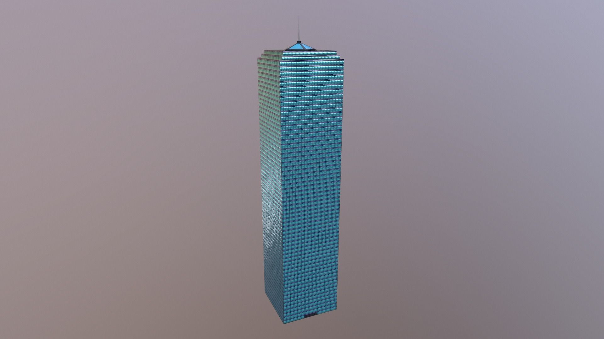 3D model 64 Storey Skyscraper VR / AR / low-poly | CGTrader