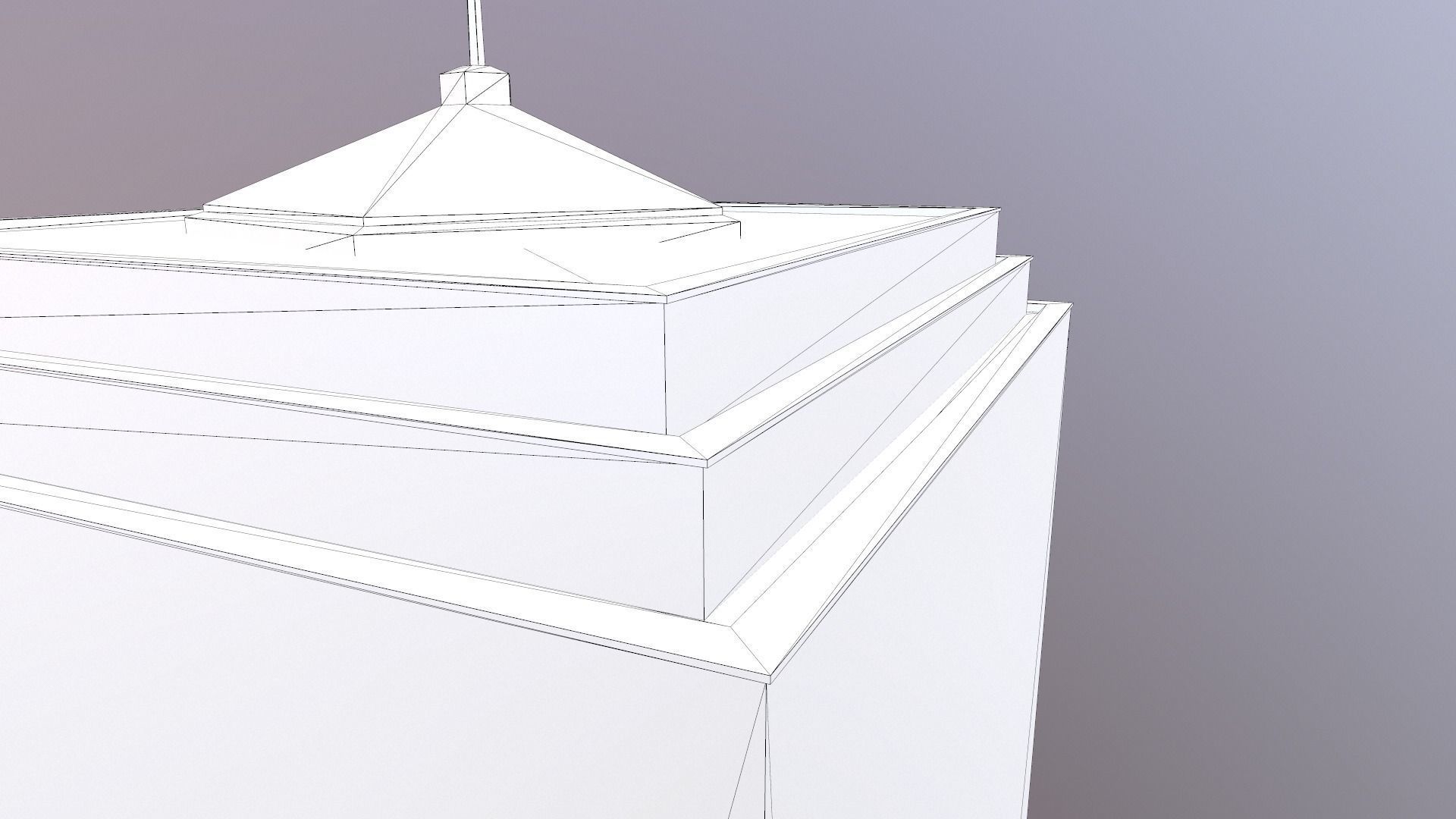 3D model 64 Storey Skyscraper VR / AR / low-poly | CGTrader