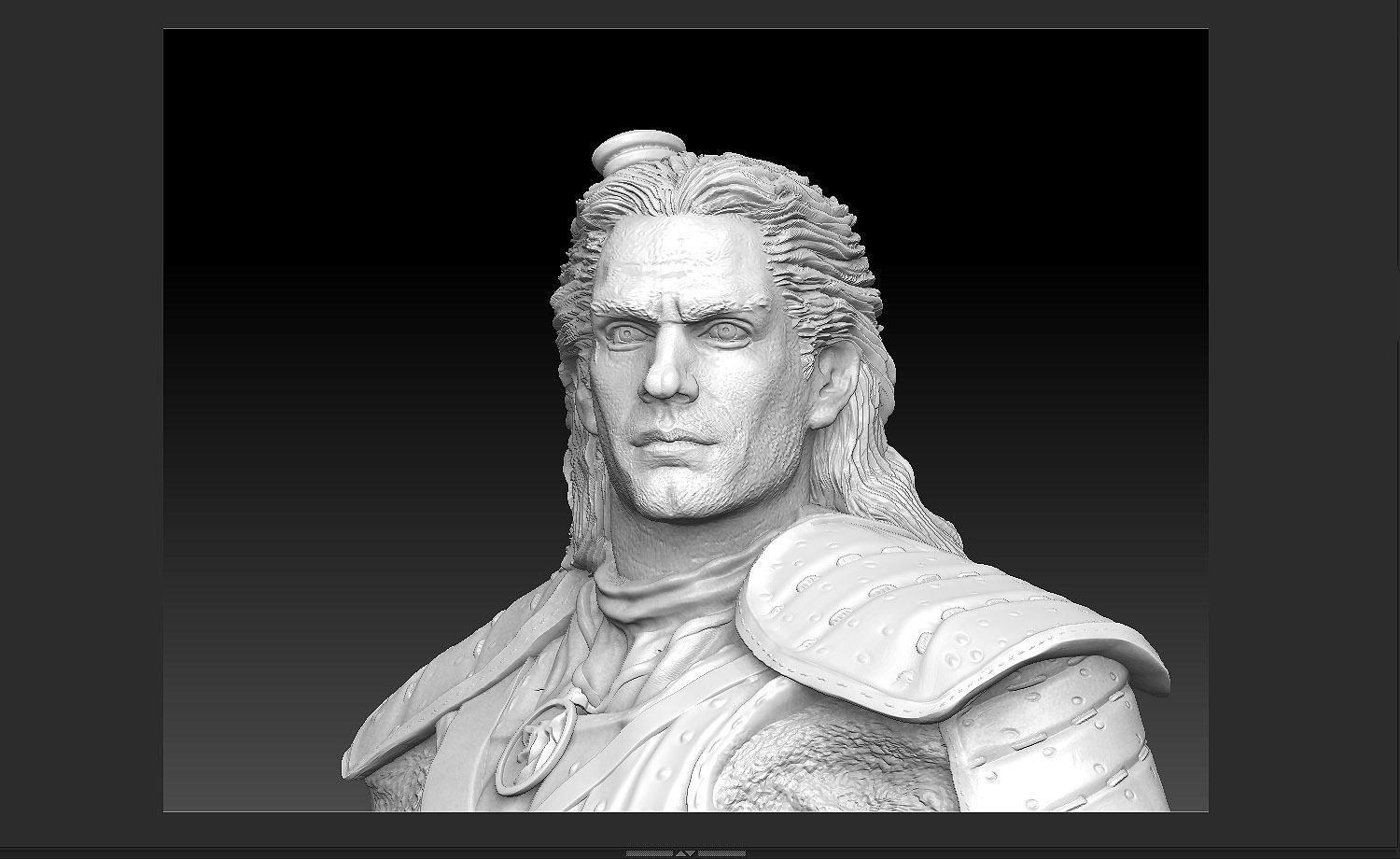 WITCHER GEROLT NETFLIX FULL MODEL FOR 3D PRINT 3D model 3D printable ...