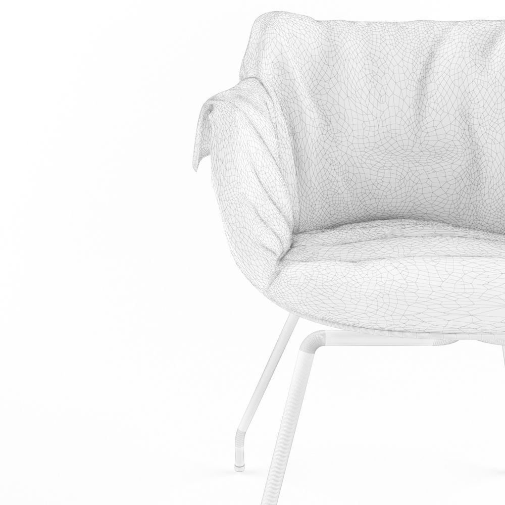 MDF Italia FLOW SLIM ARMCHAIR 3D model | CGTrader