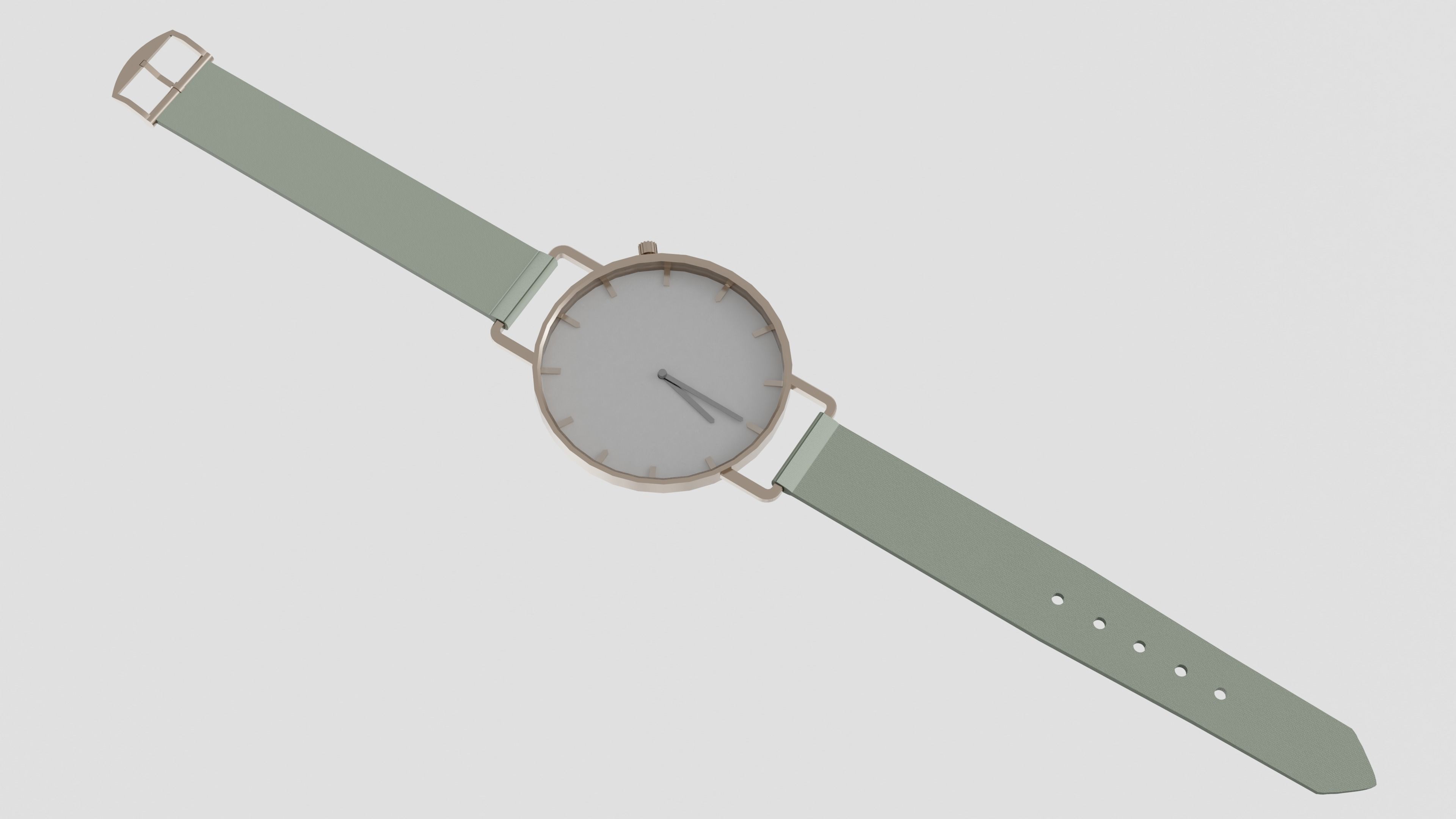 Watch free VR / AR / low-poly 3D model | CGTrader