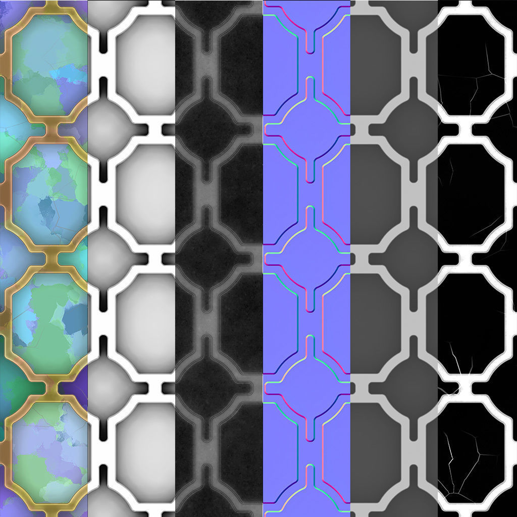 Texture Stylized Window VR / AR / low-poly | CGTrader