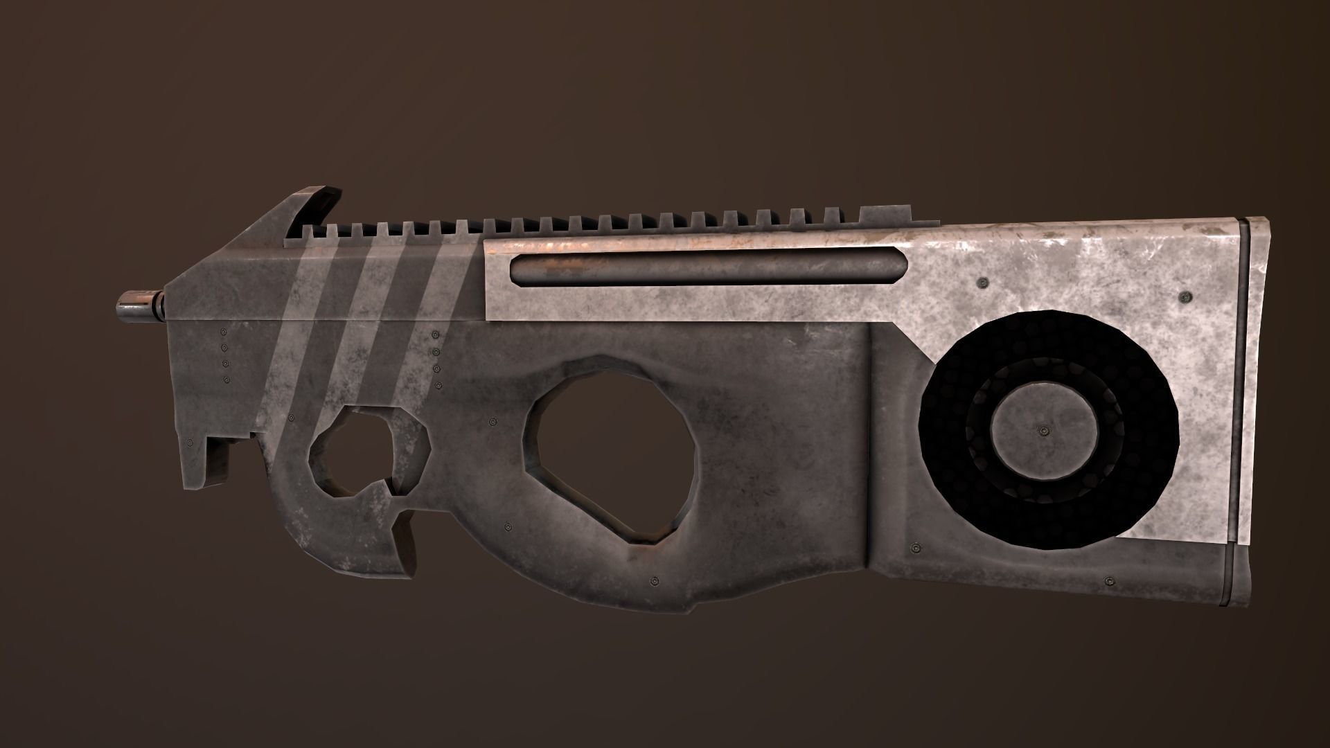 3D model Sci-Fi P90 VR / AR / low-poly | CGTrader