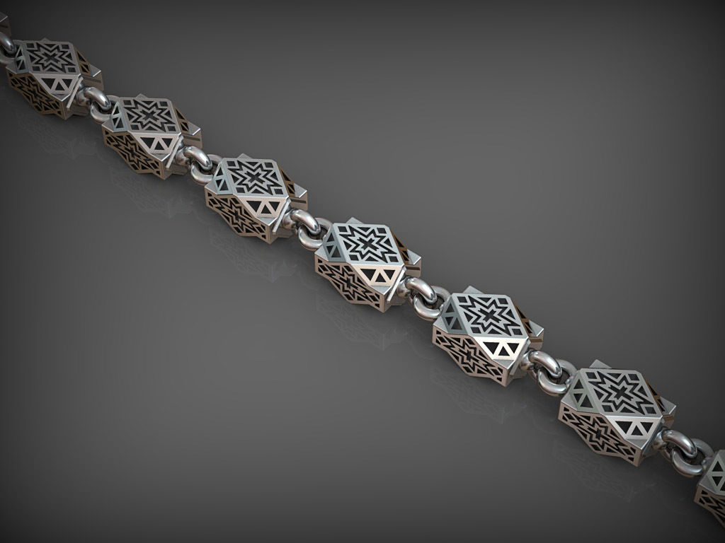 Chain link 182 3D model 3D printable | CGTrader