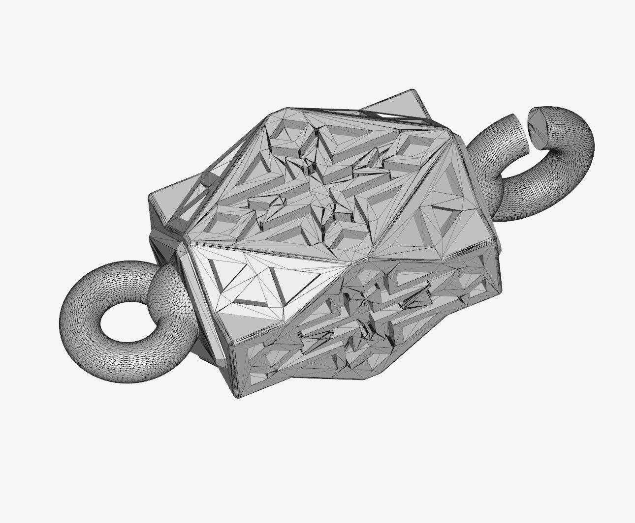 Chain link 182 3D model 3D printable | CGTrader