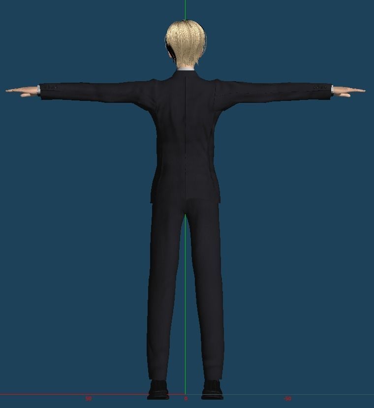 Unity Humanoid Model Male 010 free 3D model animated rigged | CGTrader