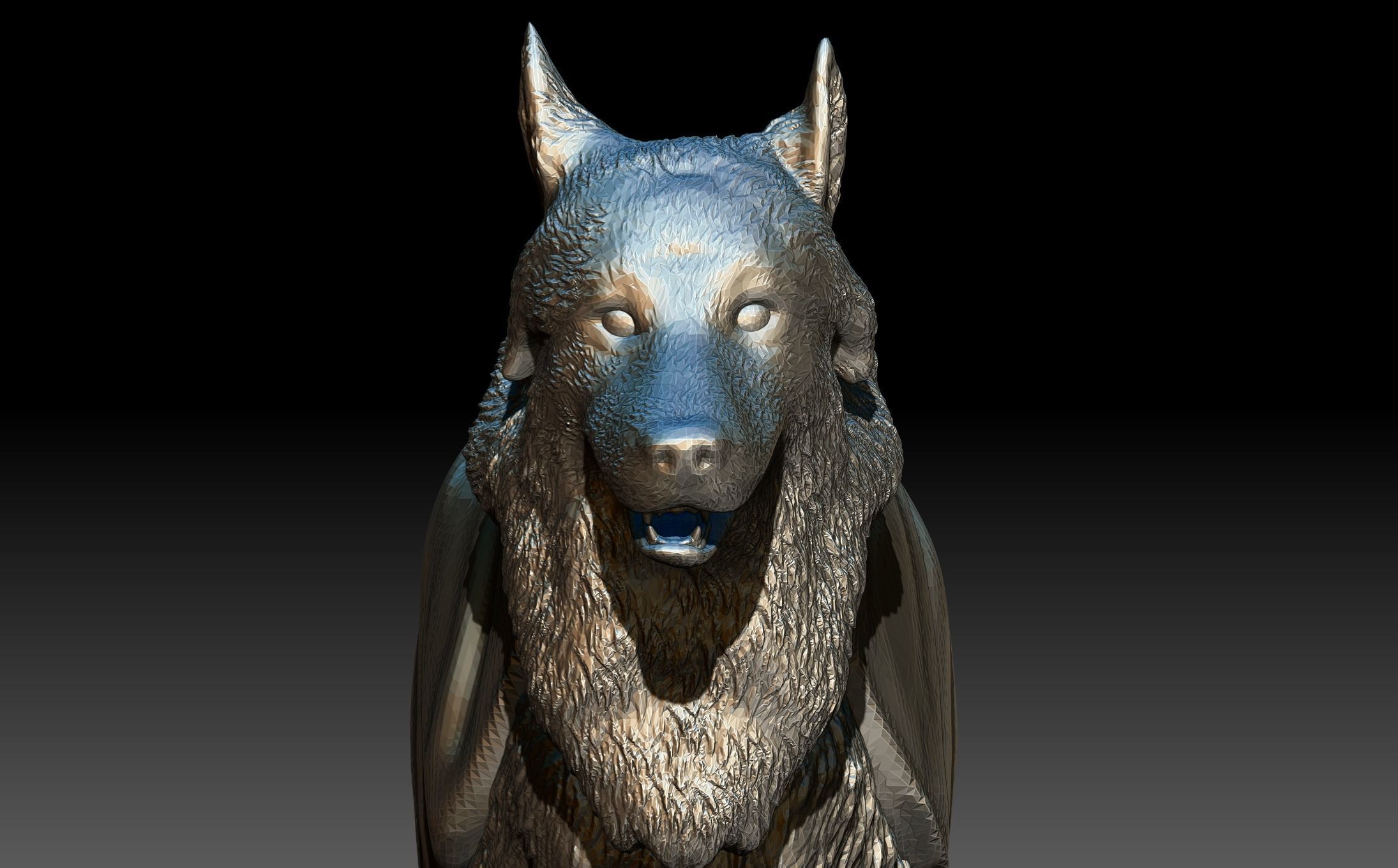 Texas AM University Reveille Dog 3D model 3D printable | CGTrader