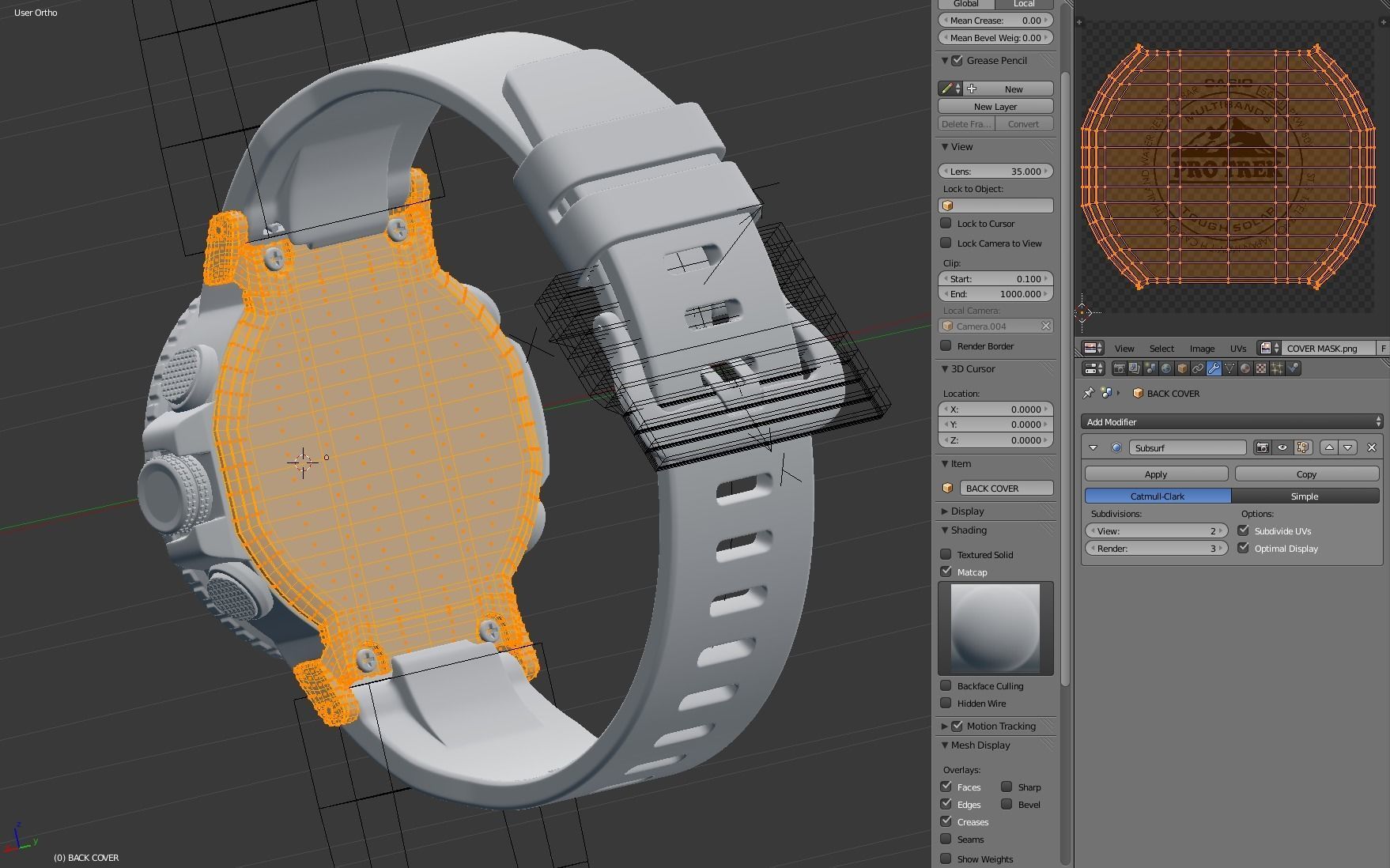Casio Sport Watch 3D model | CGTrader