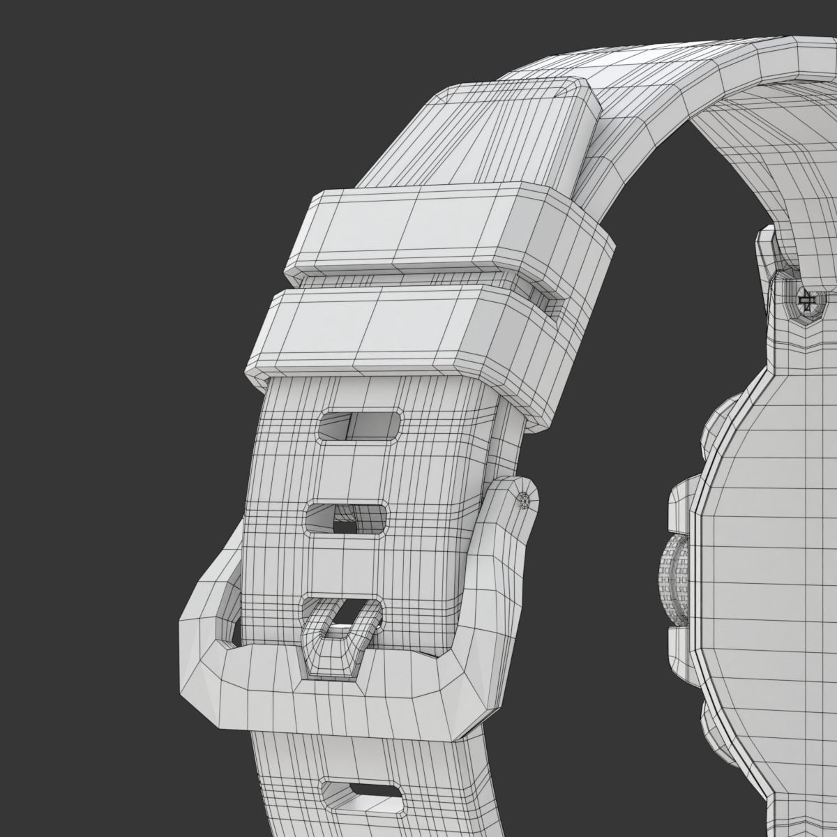 Casio Sport Watch 3D model | CGTrader