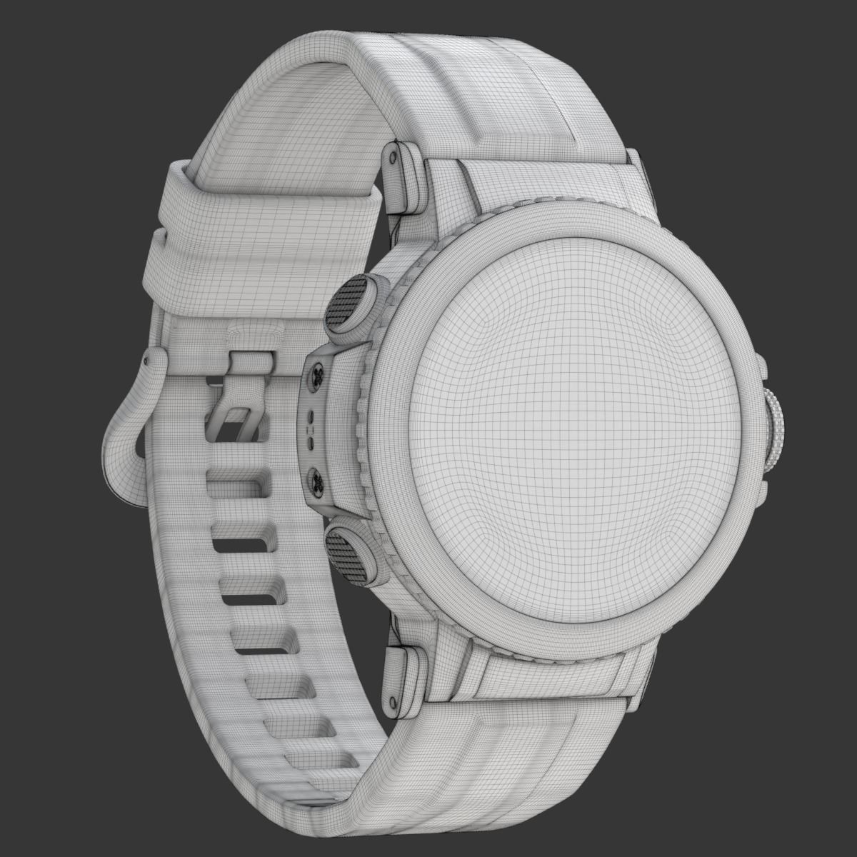 Casio Sport Watch 3D model | CGTrader