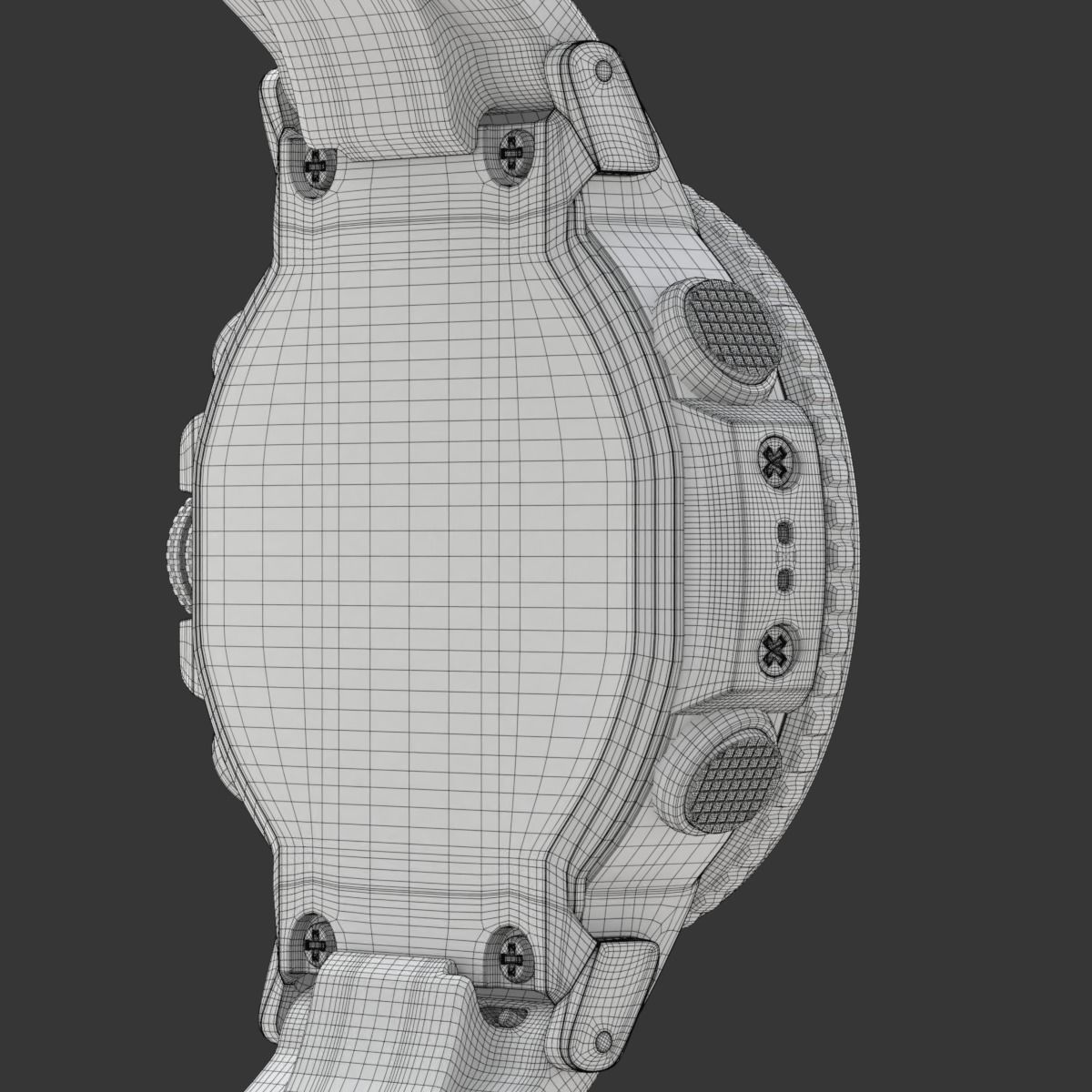 Casio Sport Watch 3D model | CGTrader