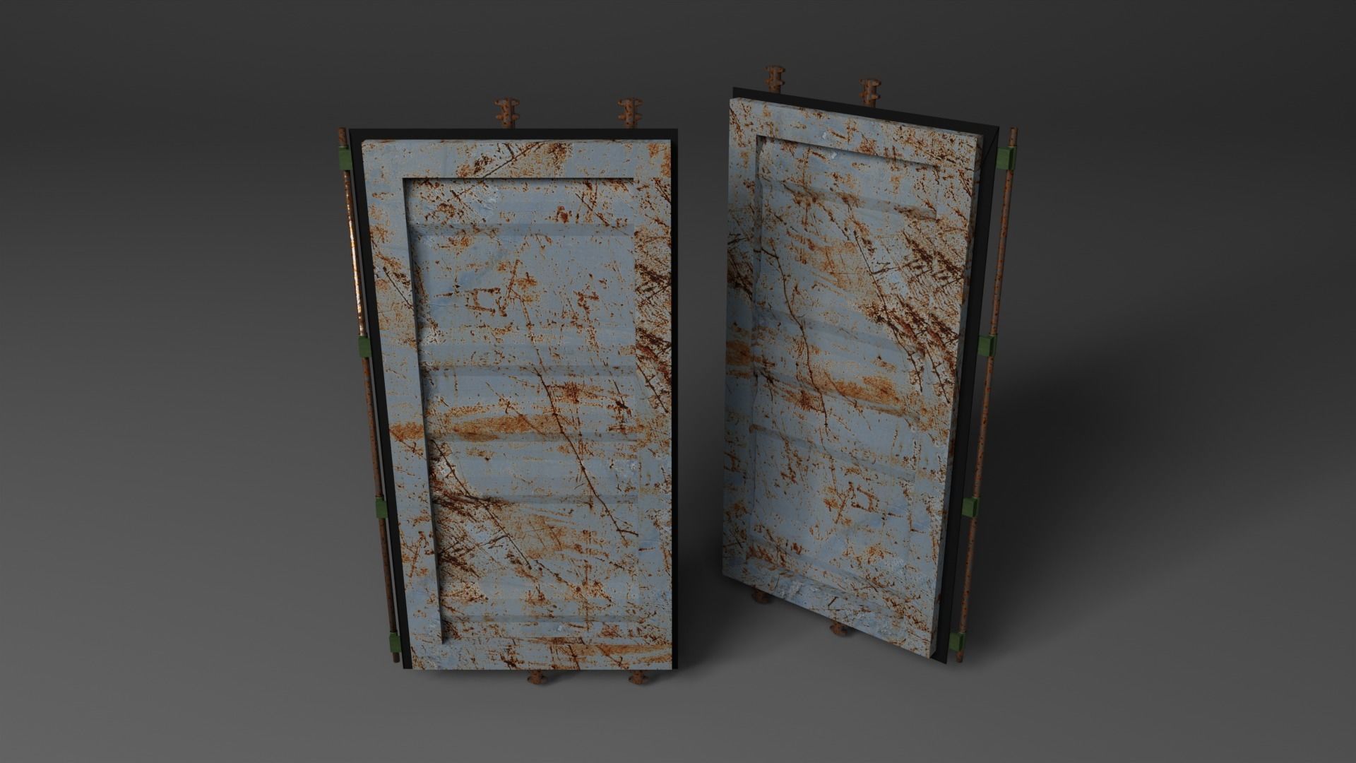 Rusty Container 3D model | CGTrader
