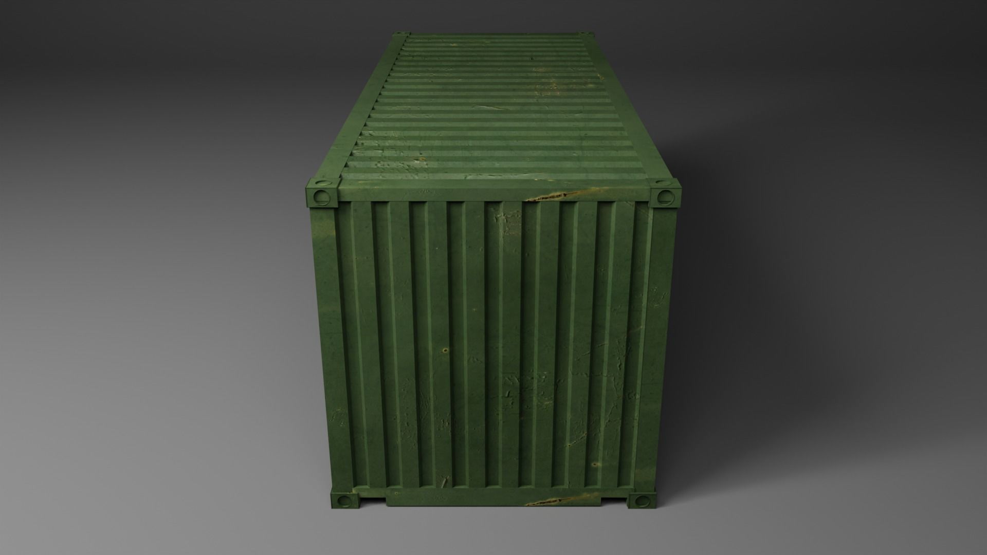 Rusty Container 3D model | CGTrader