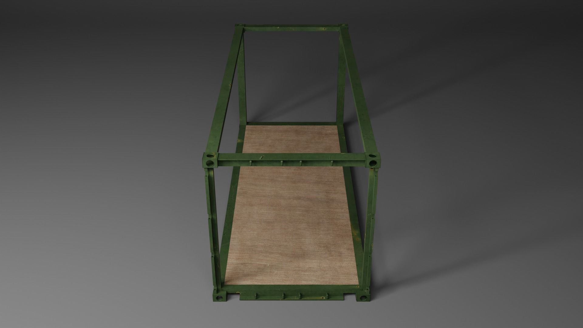 Rusty Container 3D model | CGTrader