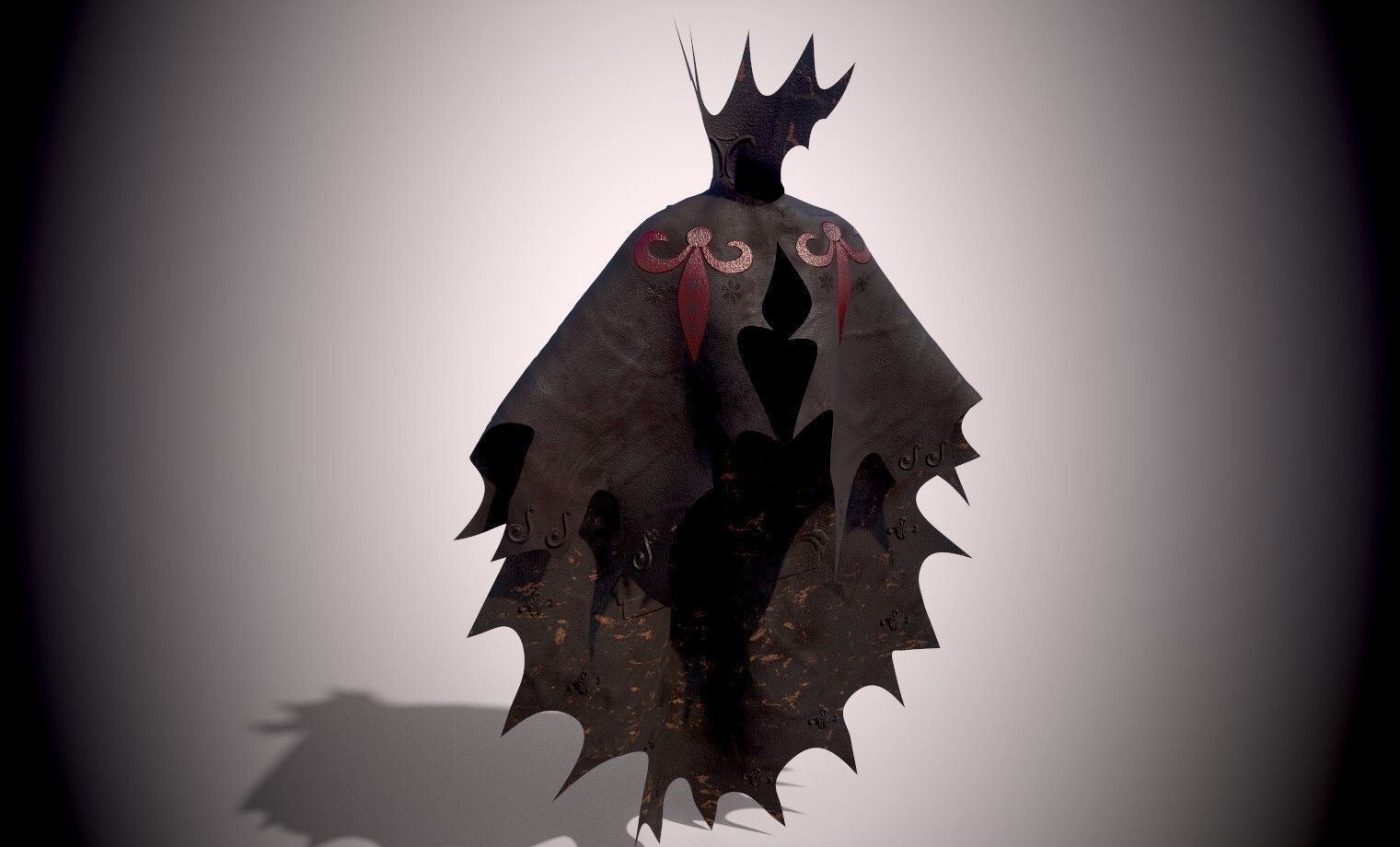 Vampire Bat Cape 3D model | CGTrader