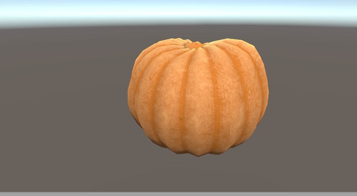 Pumpkin Stylized free VR / AR / low-poly 3D model | CGTrader