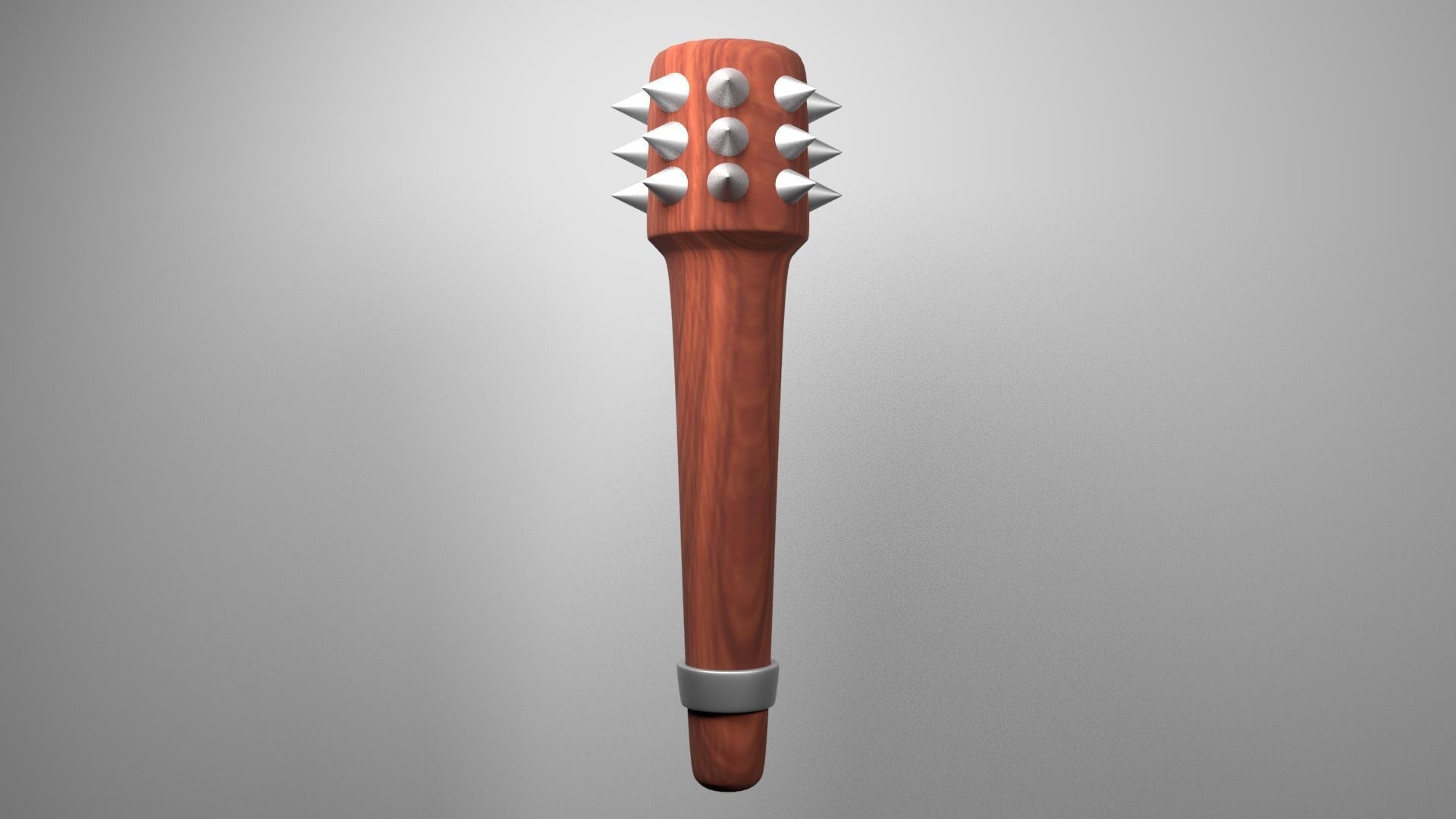 3D model Medieval Club Weapon VR / AR / low-poly | CGTrader