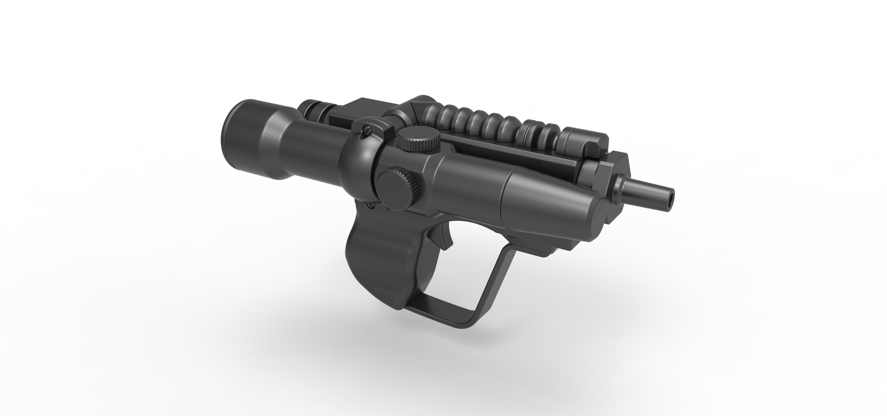 Scout trooper blaster pistol EC-17 3D model | CGTrader