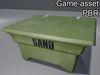 3D model Sand reservoir box VR / AR / low-poly | CGTrader