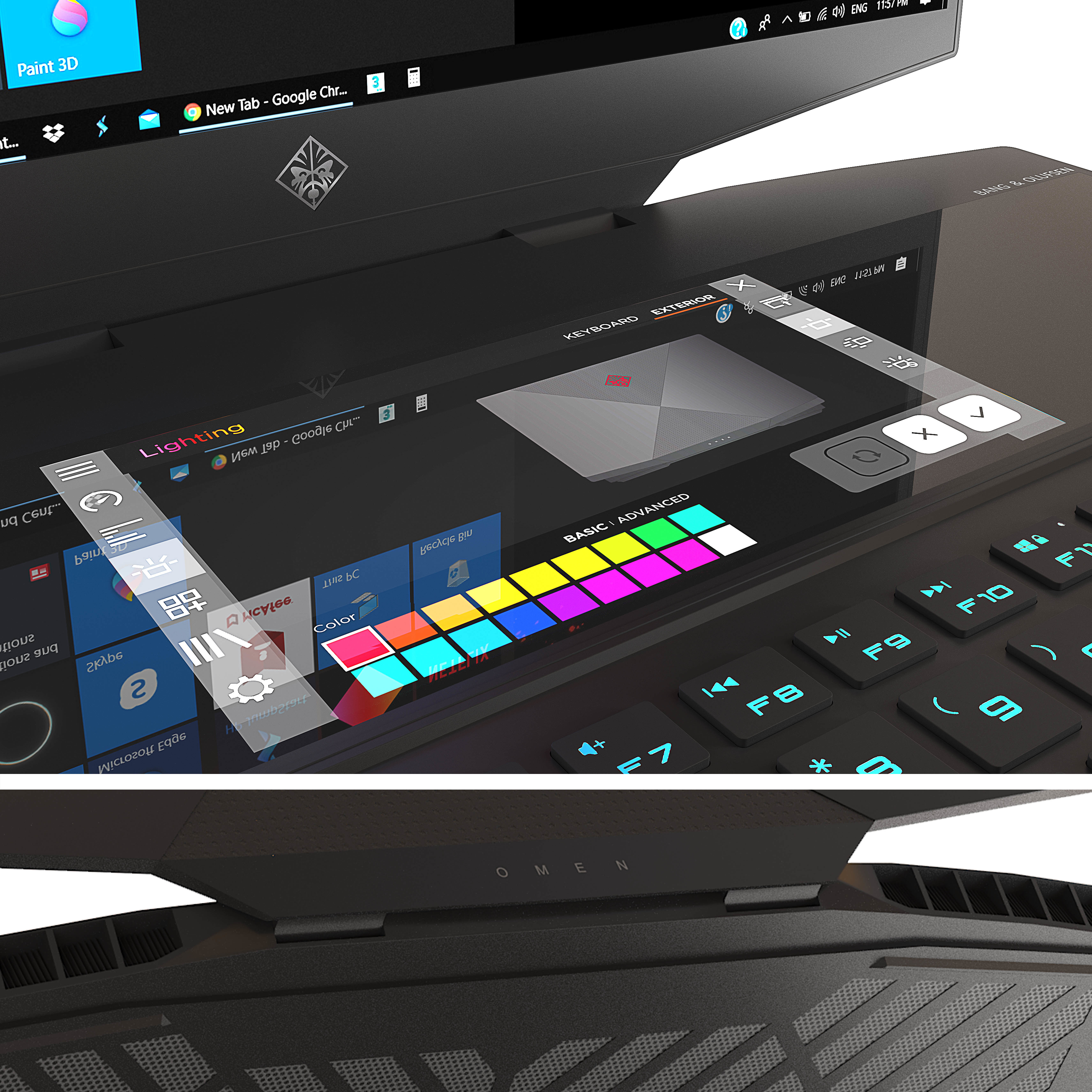 Omen X 2S Gaming Laptop 3D model | CGTrader