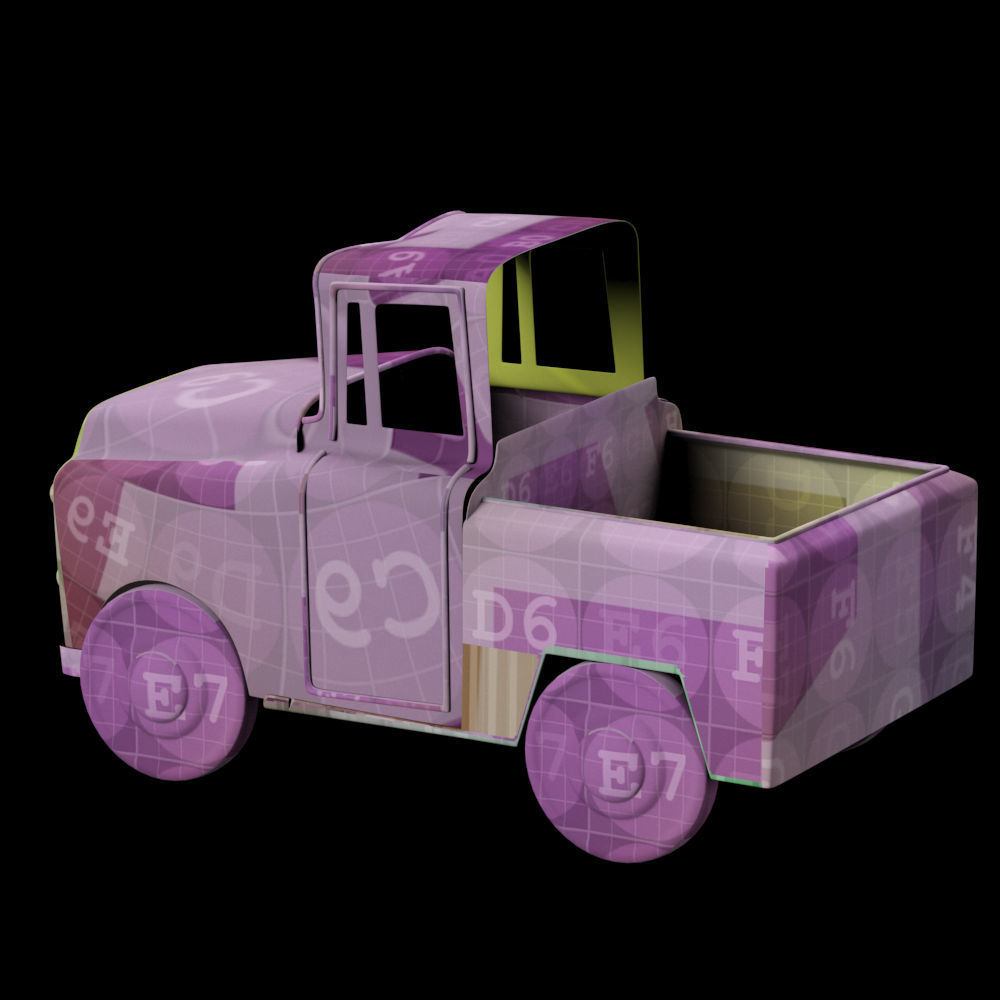 3D model Catanzaro Vintage Country Farmhouse Style Metal Model Vehicle ...