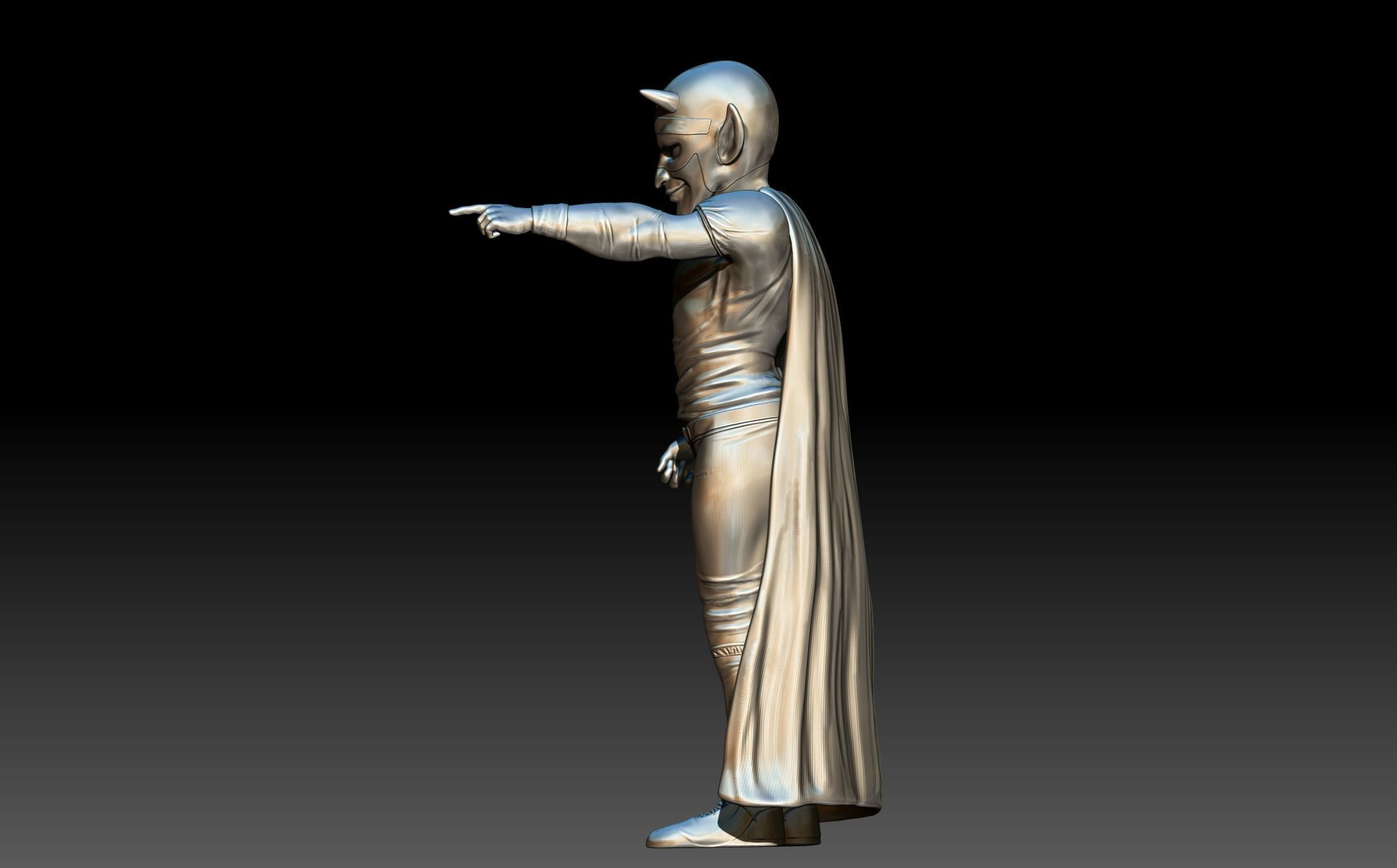 Duke mascot the Blue Devil Duke University 3D model 3D printable | CGTrader