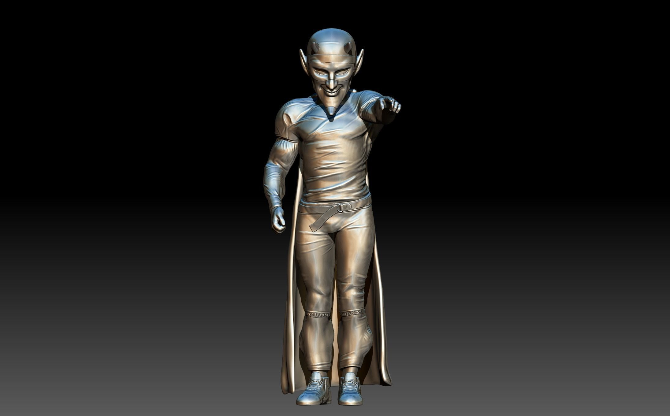 Duke mascot the Blue Devil Duke University 3D model 3D printable | CGTrader