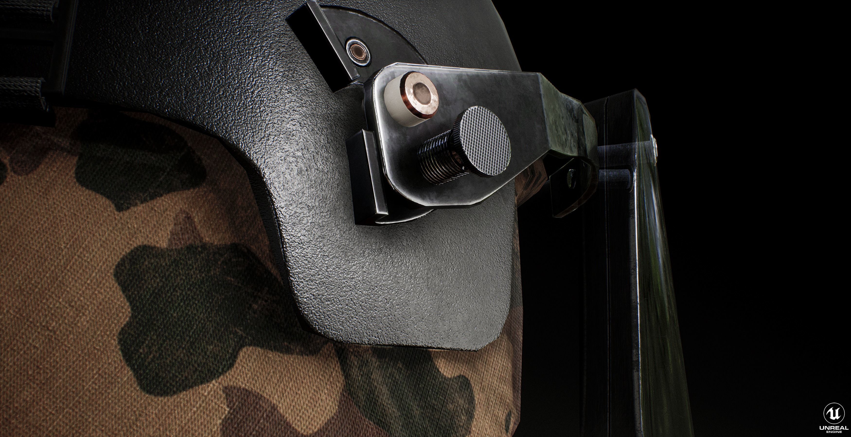 3D model Military Buletproof Helmet Kiver-M VR / AR / low-poly | CGTrader