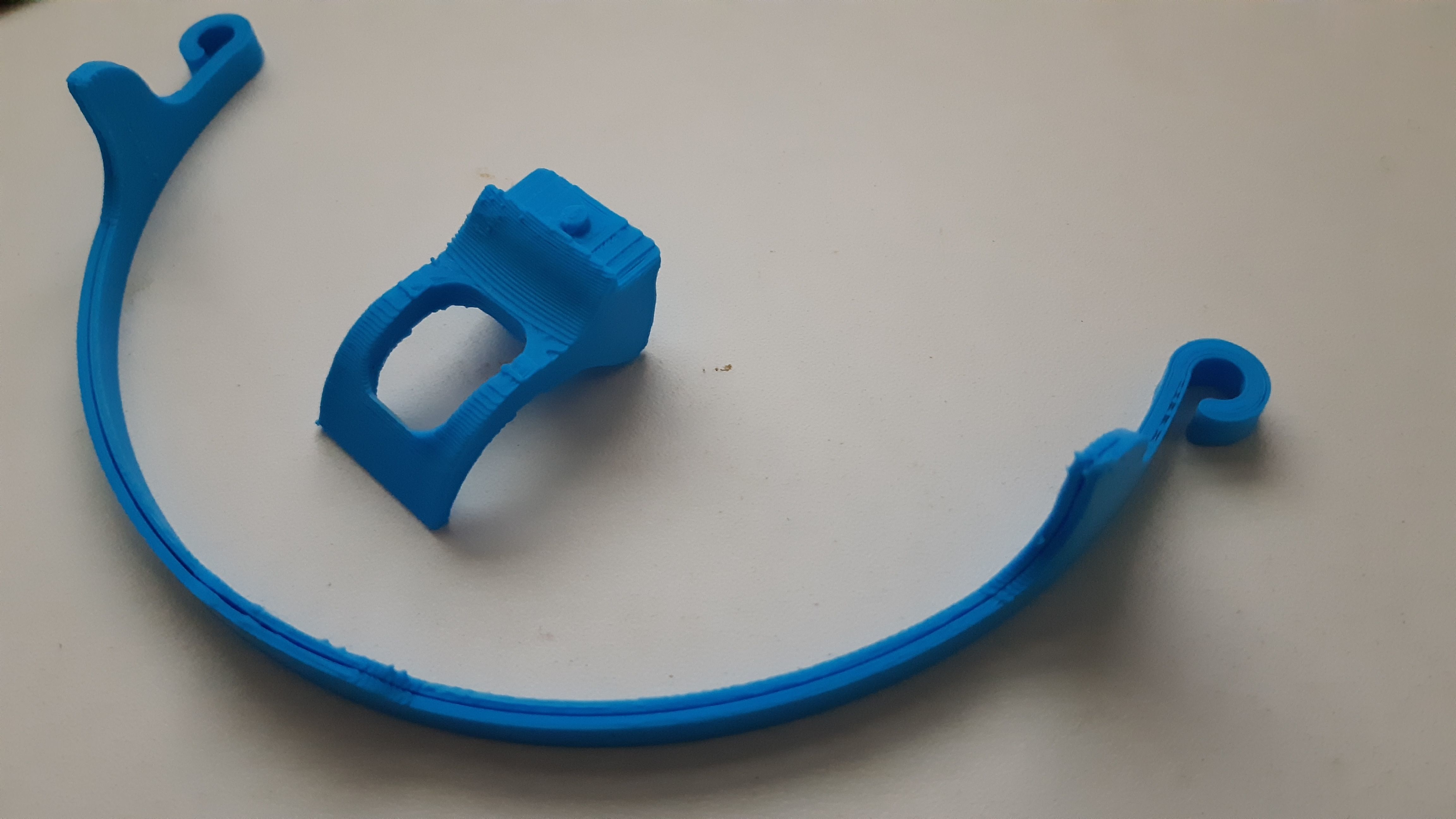 Protege Bouche face shield mask 3D model 3D printable | CGTrader