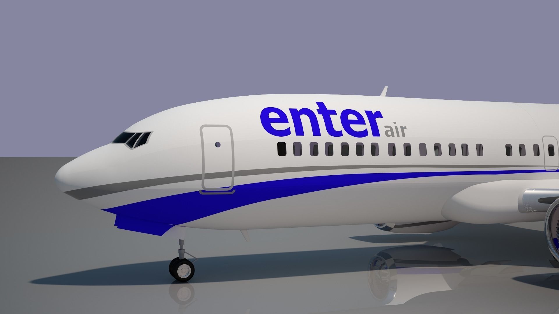 Enter AIr Boeing 737 max 8 3D model | CGTrader