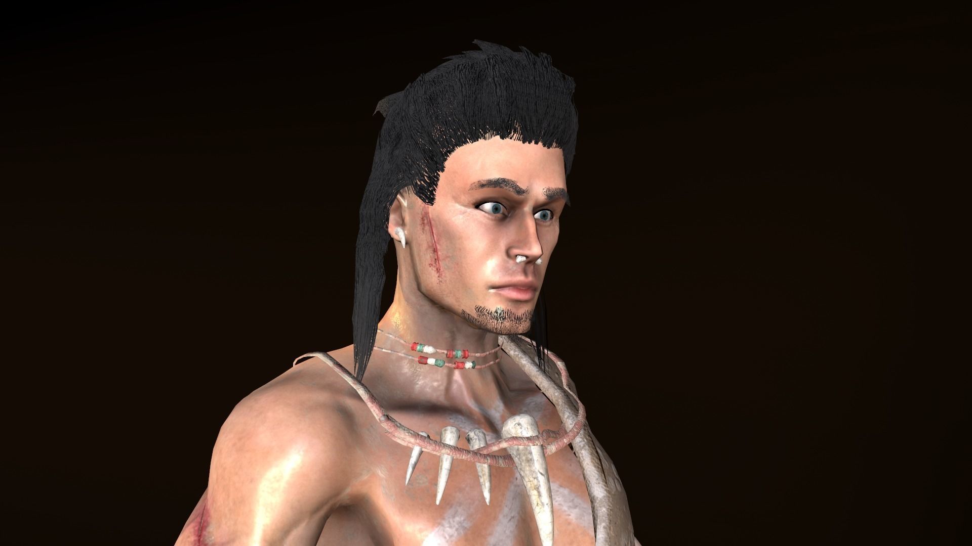 3D model Primitive man VR / AR / low-poly | CGTrader