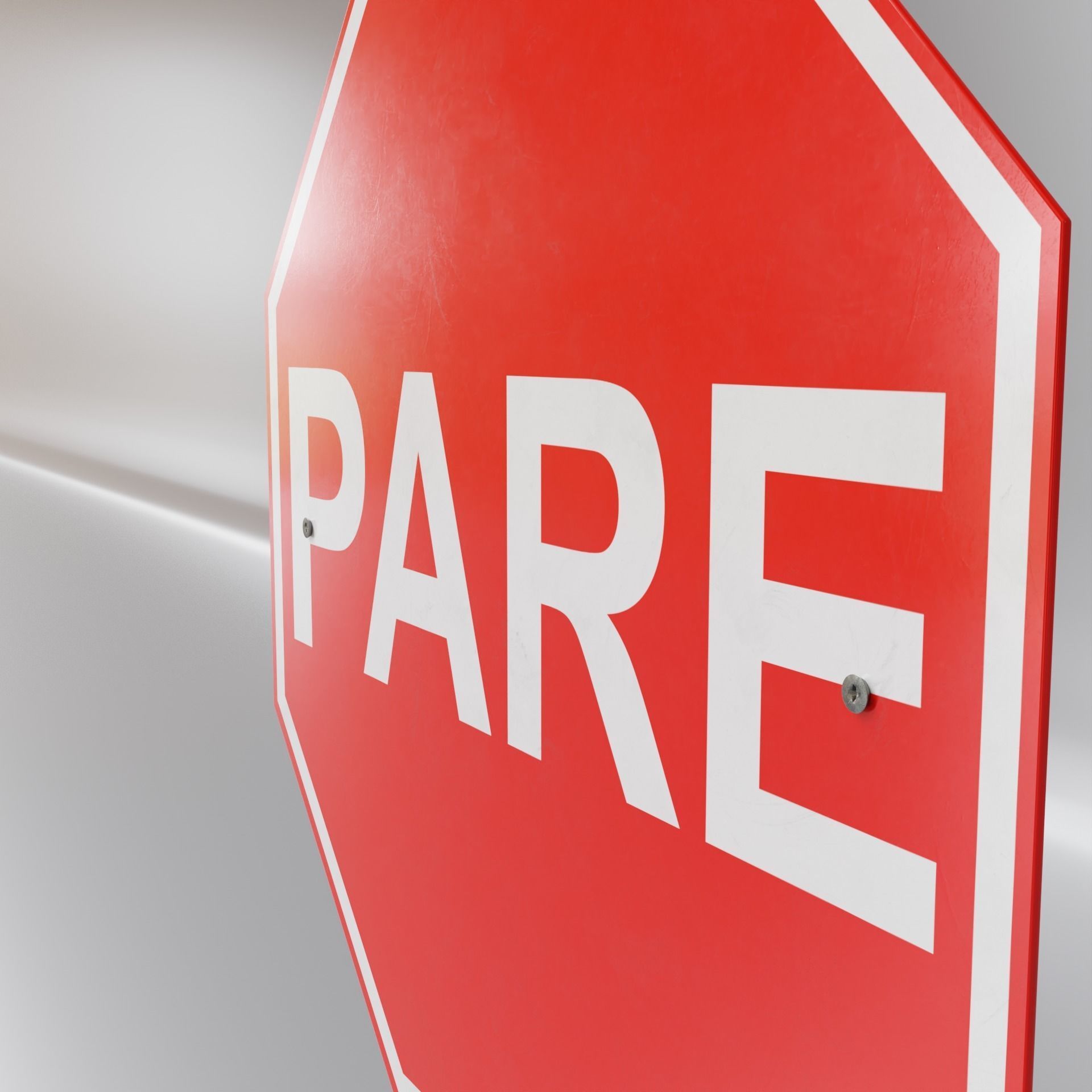 Road Sign - Pare free VR / AR / low-poly 3D model | CGTrader