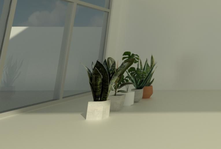 realistic revit plant family 3D model | CGTrader