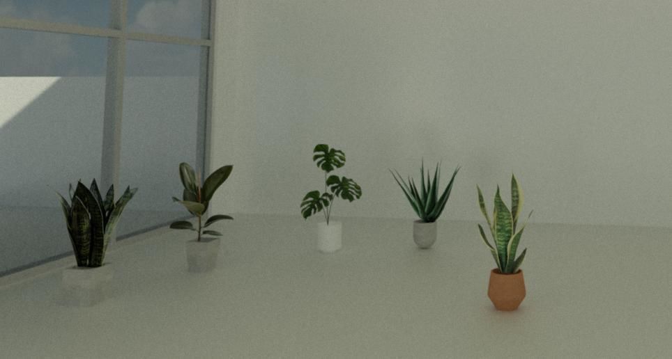 realistic revit plant family 3D model | CGTrader