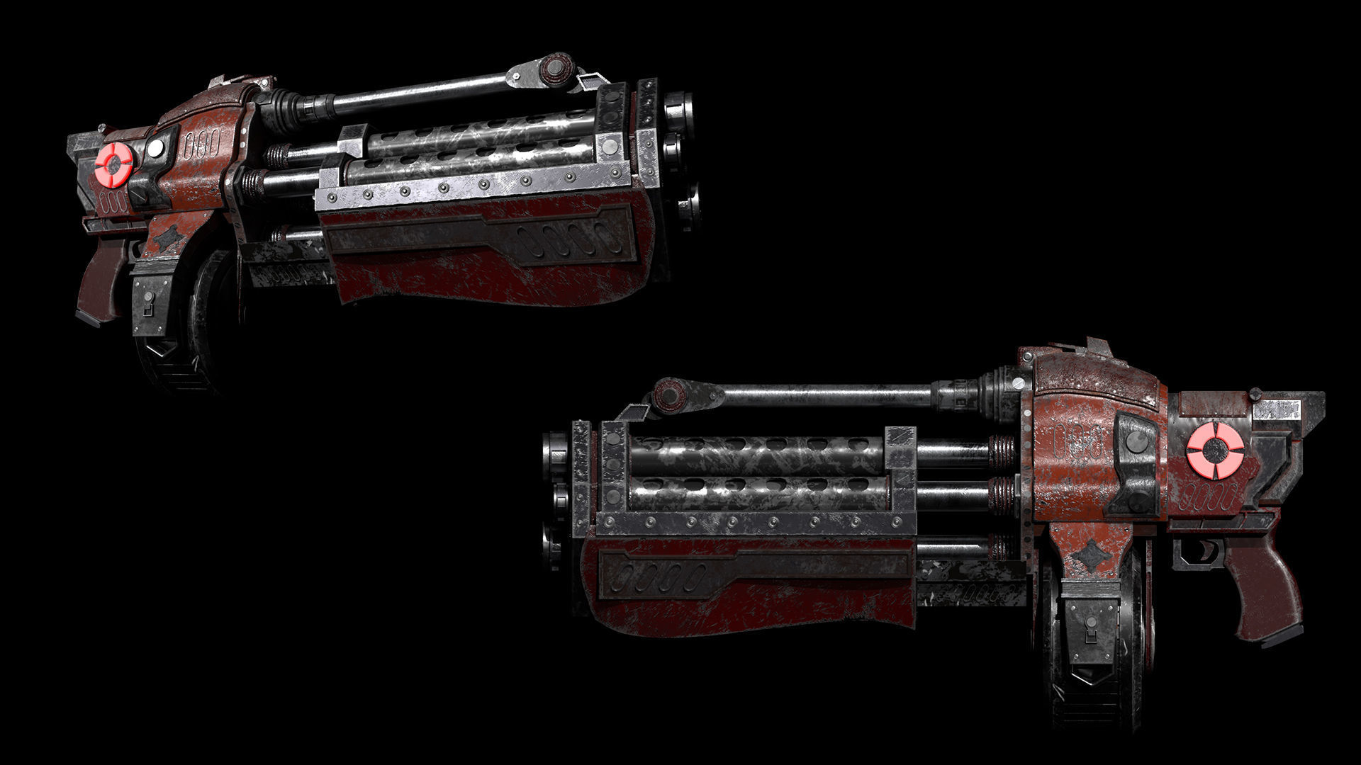 Modified Boomshot Grenade Launcher 3D model | CGTrader