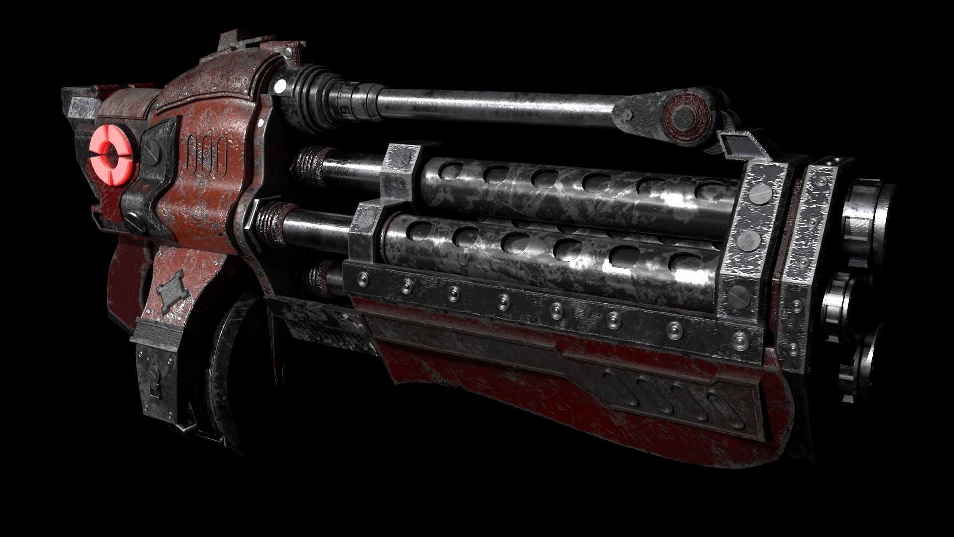 Modified Boomshot Grenade Launcher 3D model | CGTrader
