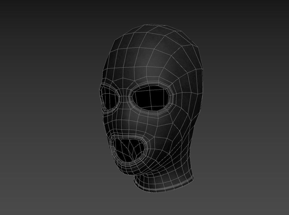 Leather Balaclava 3D model | CGTrader