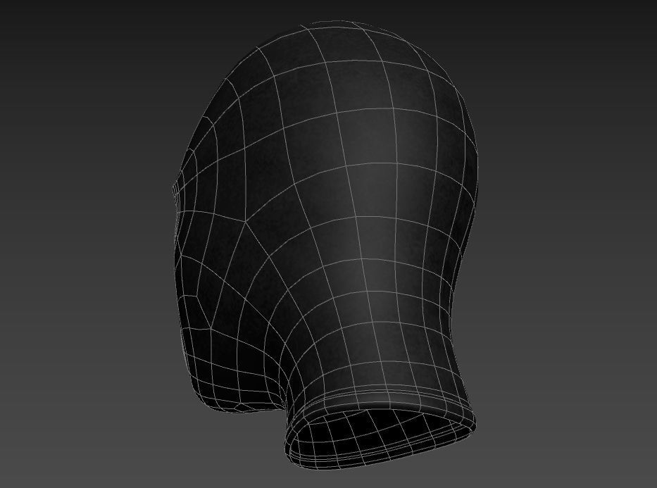 Leather Balaclava 3D model | CGTrader