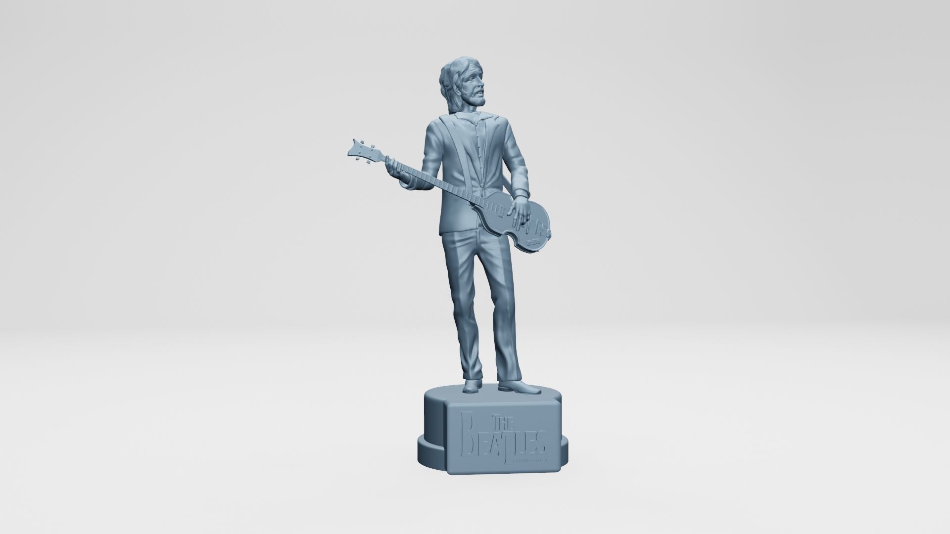 PAUL MCCARTNEY - THE BEATLES - ROOFTOP CONCERT 3D model 3D printable ...