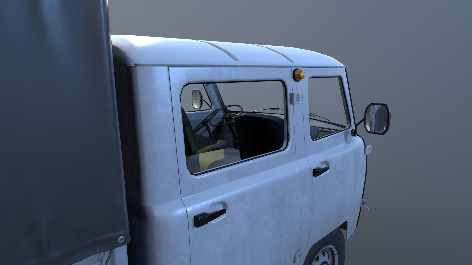 3D model UAZ 39094 Farmer VR / AR / low-poly animated | CGTrader