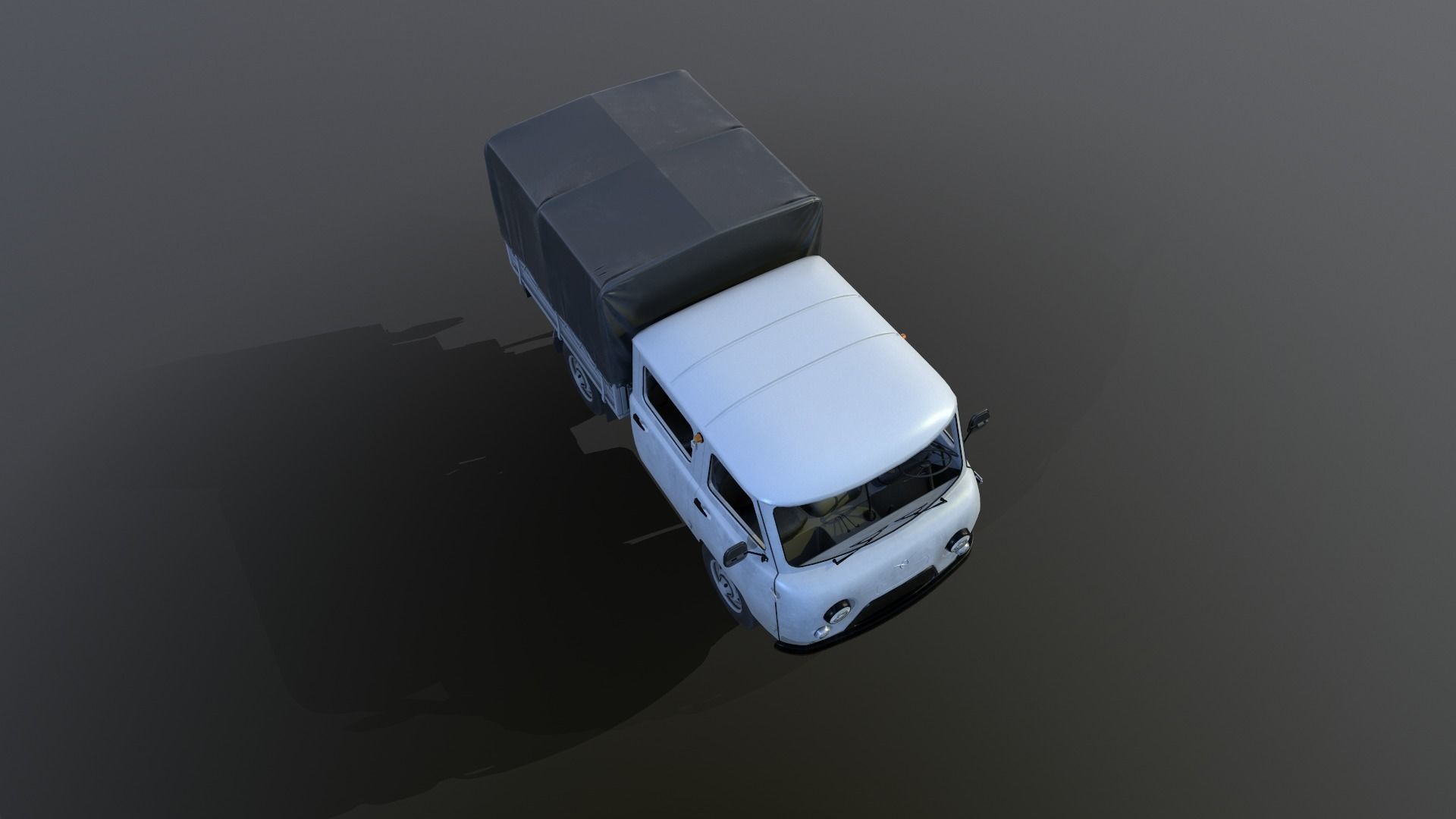 3D model UAZ 39094 Farmer VR / AR / low-poly animated | CGTrader