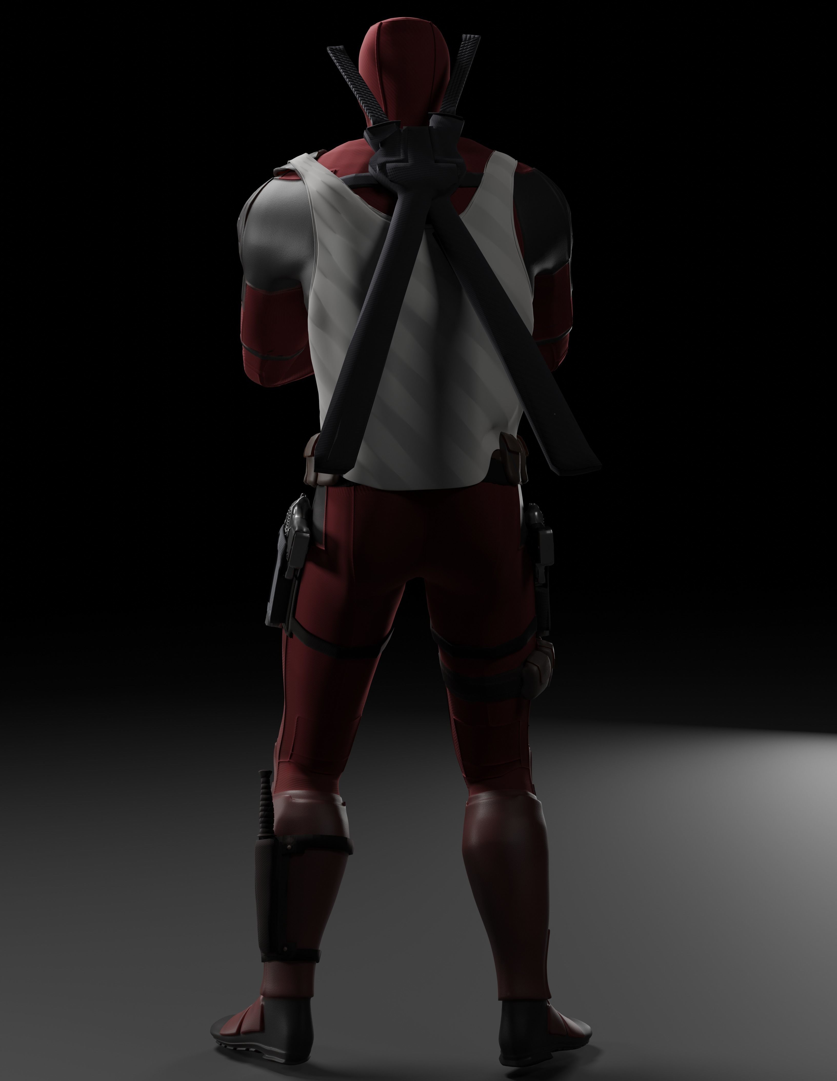 DeadPool wolverine 3D model 3D printable | CGTrader